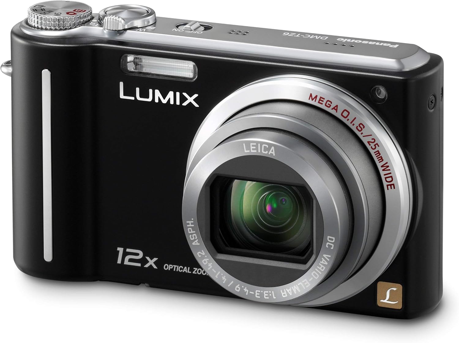 Amazon.com : Panasonic Lumix DMC-ZS1 10MP Digital Camera with 12x Wide ...