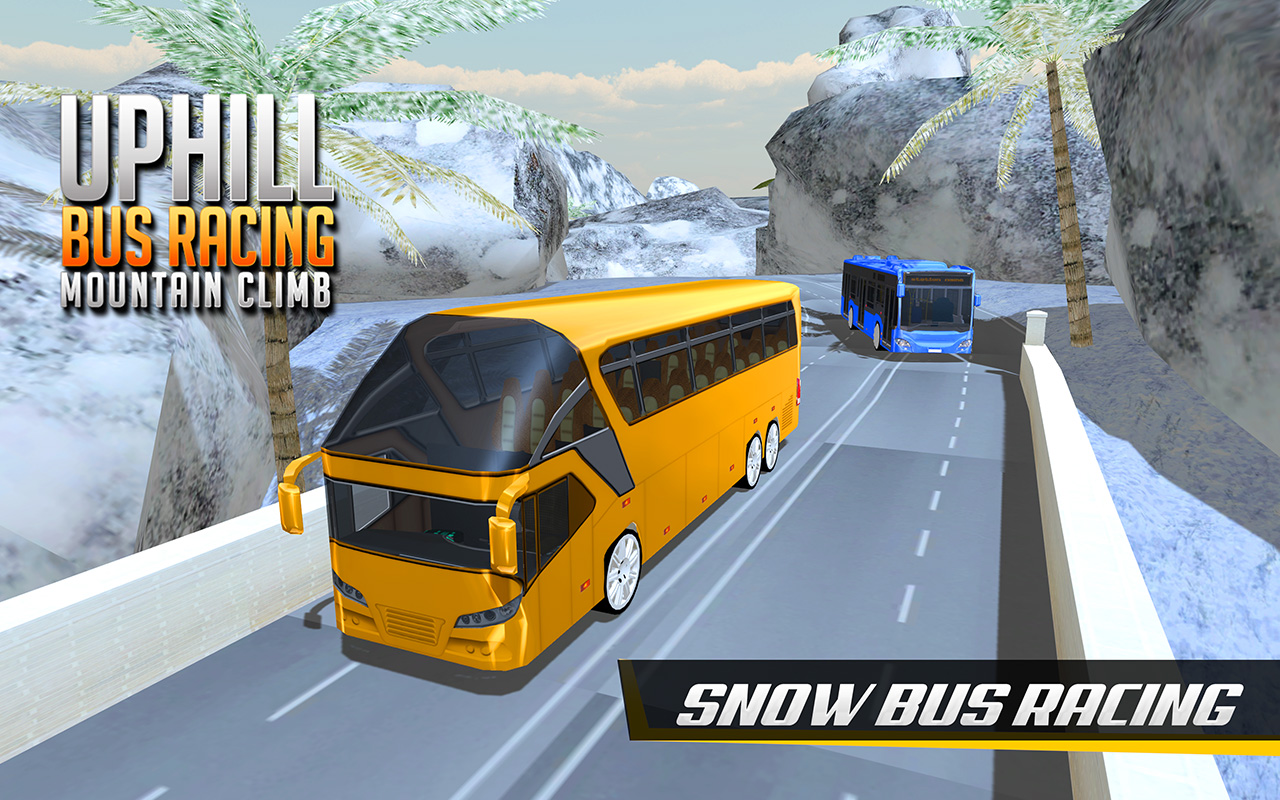Hill Climb Bus Racing Game: Offroad Mountain Bus Driving Simulator ...