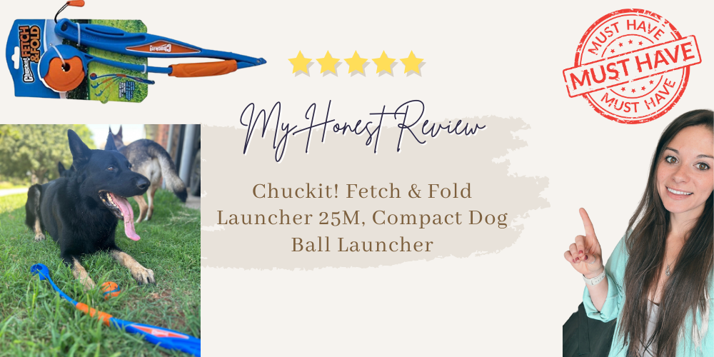 Watch HONEST Review of Chuckit! Fetch & Fold Launcher 25M - LOVE! on ...