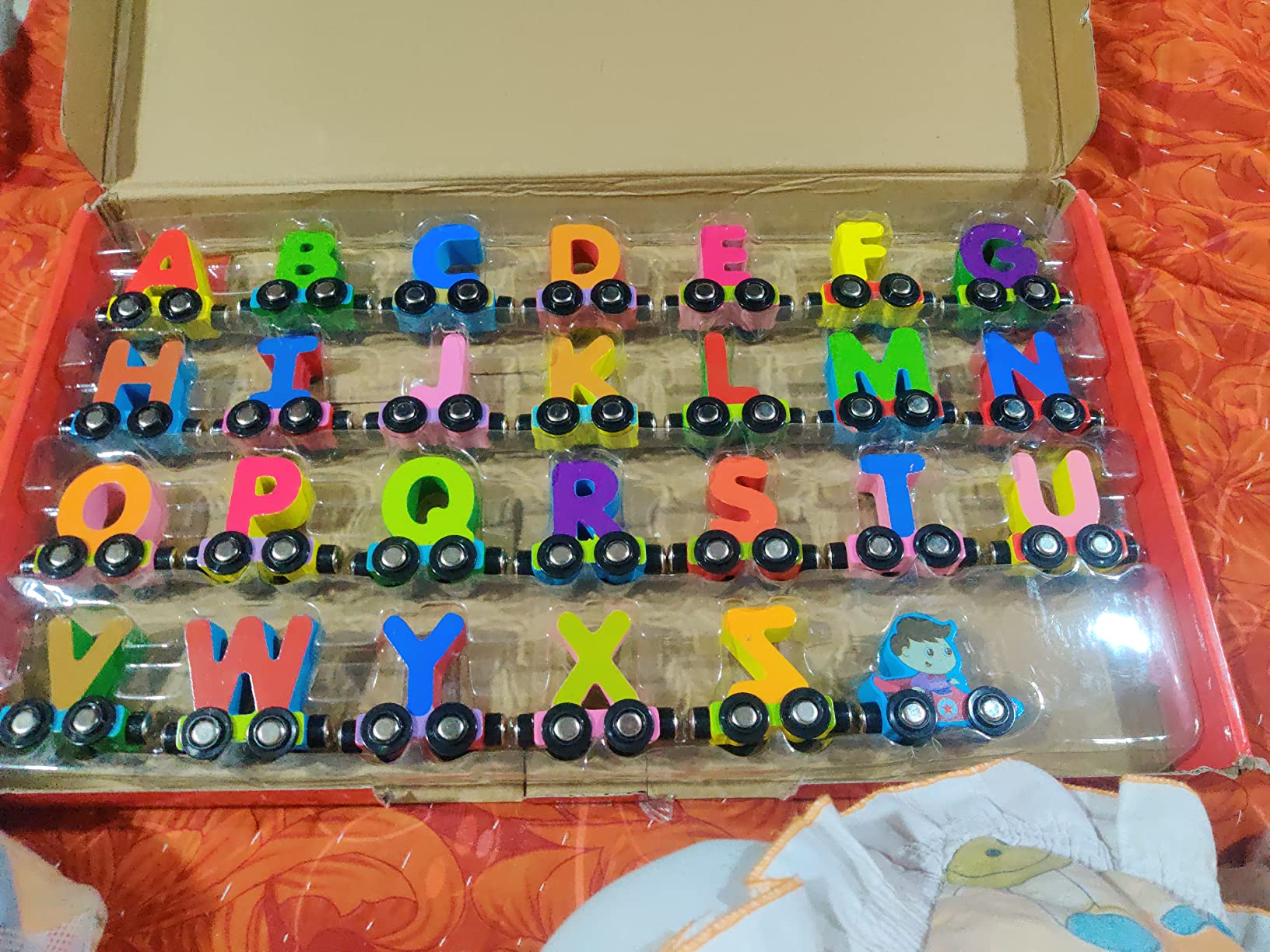 Buy ESnipe Mart Digital Colourful Train, Educational Model Vehicle Toys ...