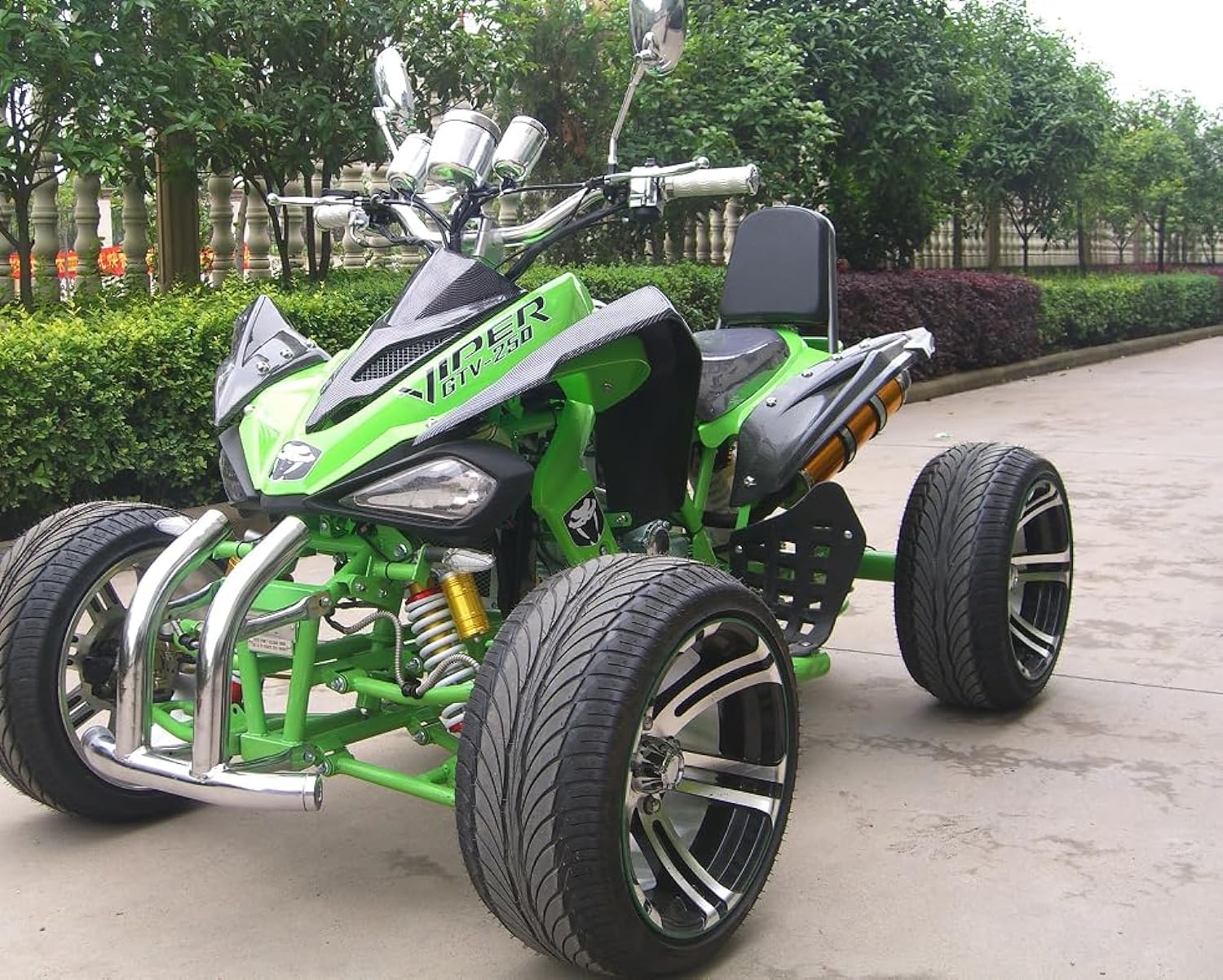 Buy COOLBABYSTC01 Adult Quad Bike 250cc ATV 4 Wheeler High Performance Hill Climbing Atvs for ...