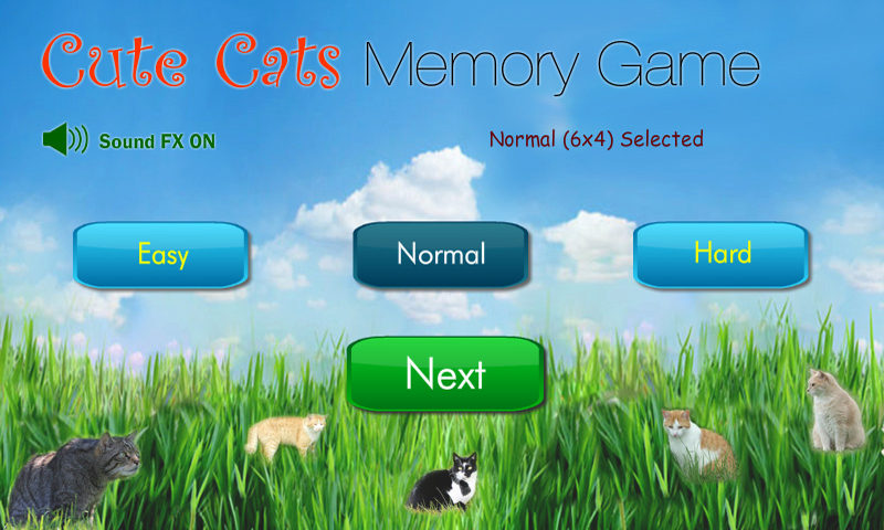 Cute Cats Memory Game - App on Amazon Appstore
