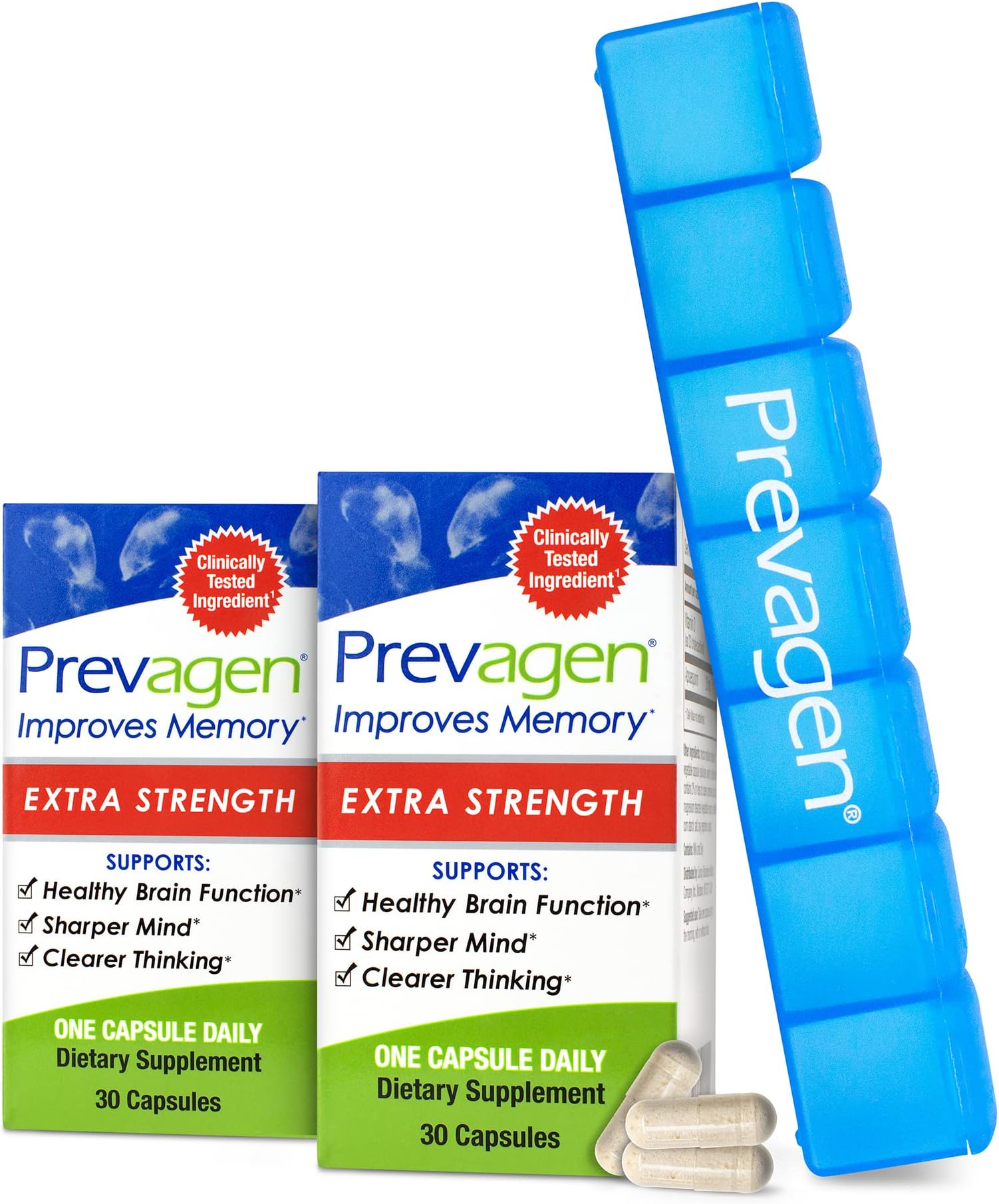 Amazon.com: Prevagen Improves Memory - Extra Strength 20mg, 30 Capsules ...