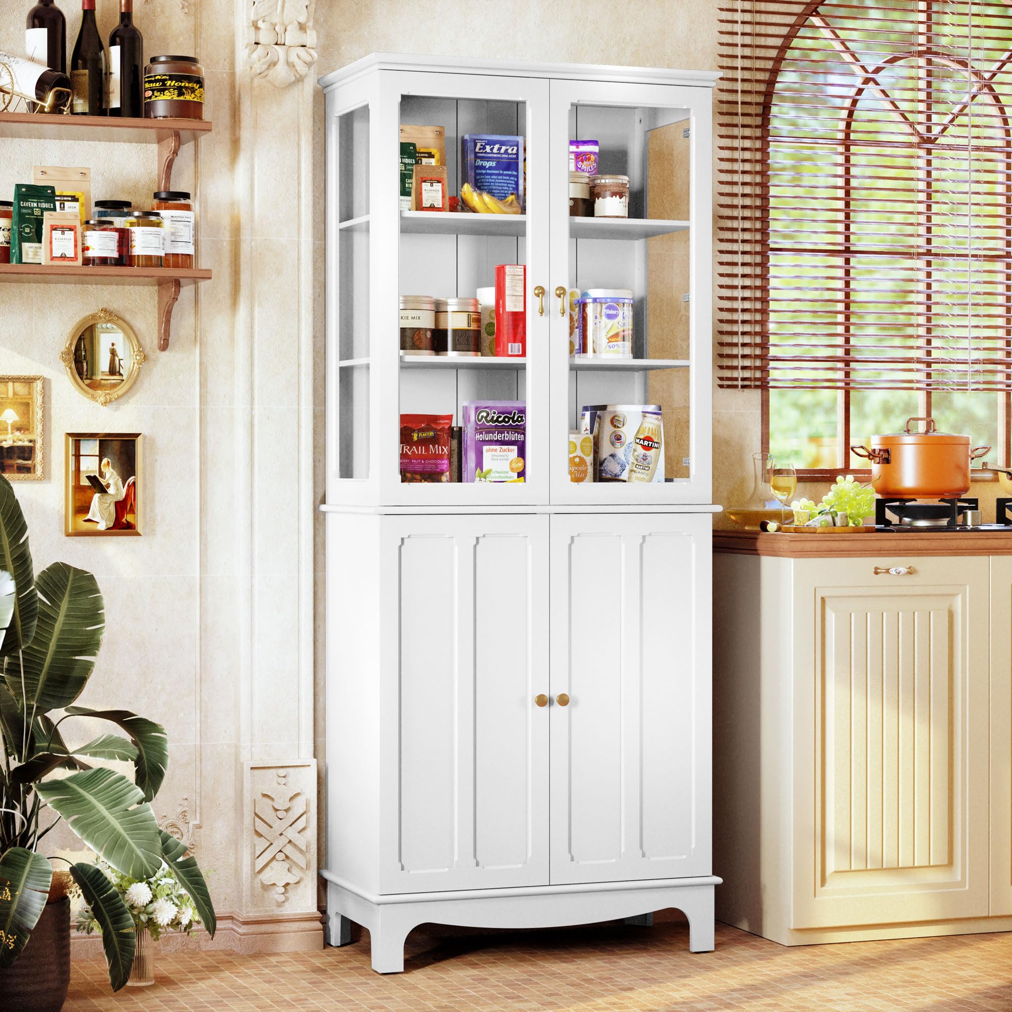 Kitchen Cabinets With Display Area LivingKitchen | Modern Display