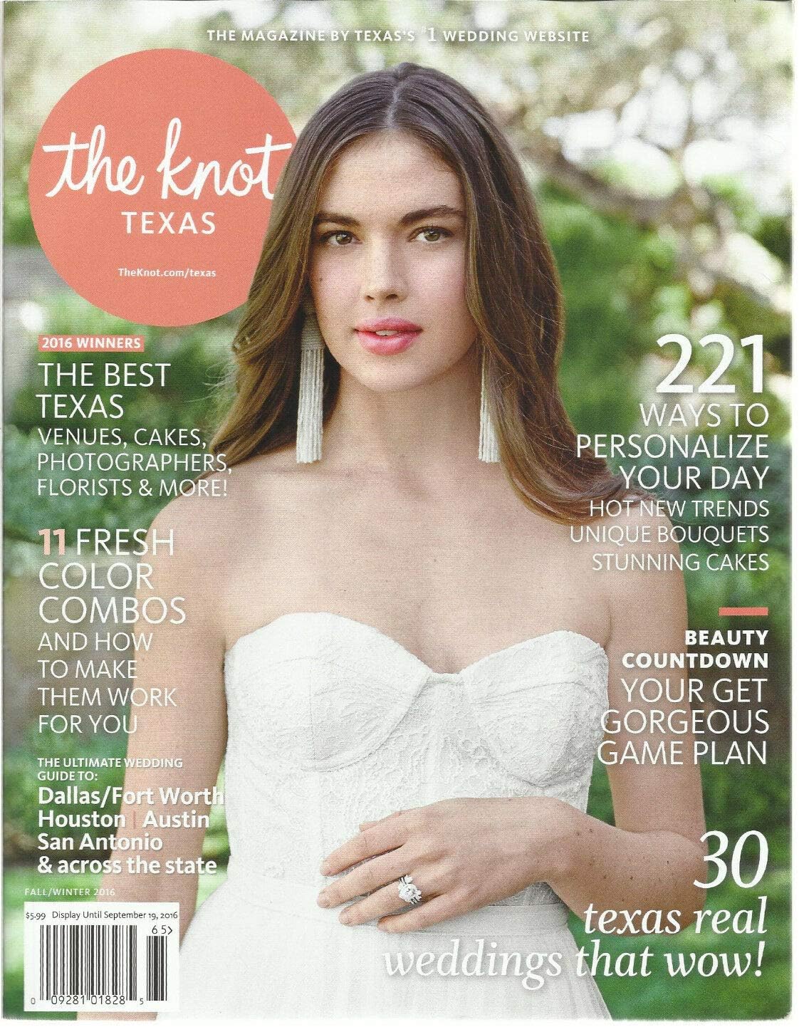 Amazon.com: THE KNOT TEXAS MAGAZINE, FALL/WINTER, 2016 YOUR GET ...