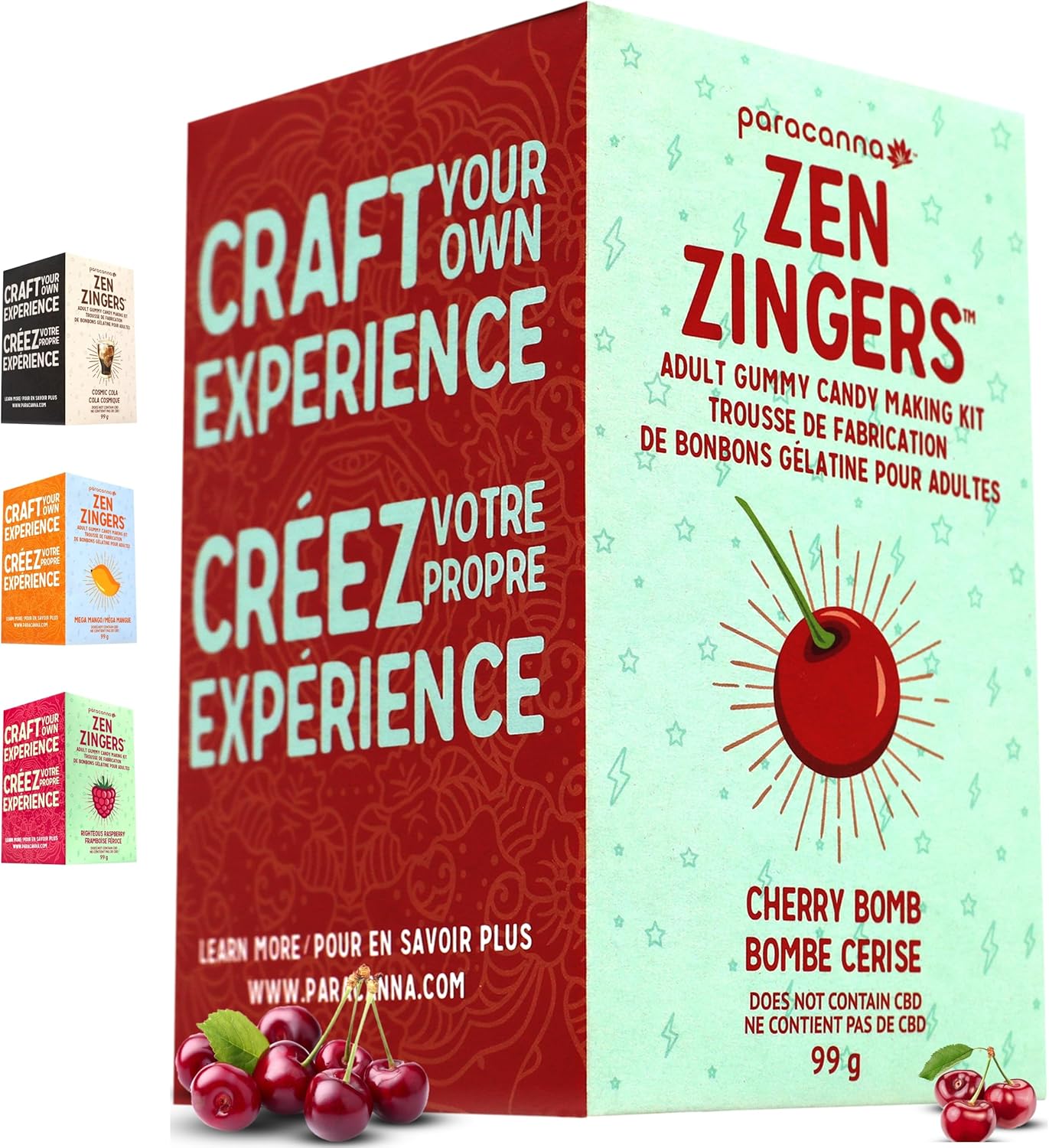 Zen Zingers Gummy Making Kit - Create your Own Jelly Beans, Gummy Bears ...