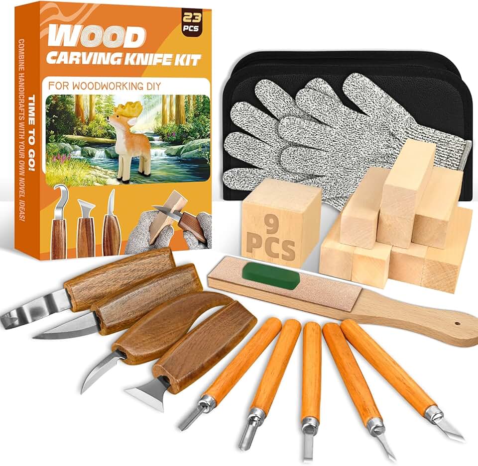 Amazon.com: Wood Carving Tools - Wood Carving Tools / Wood Craft ...