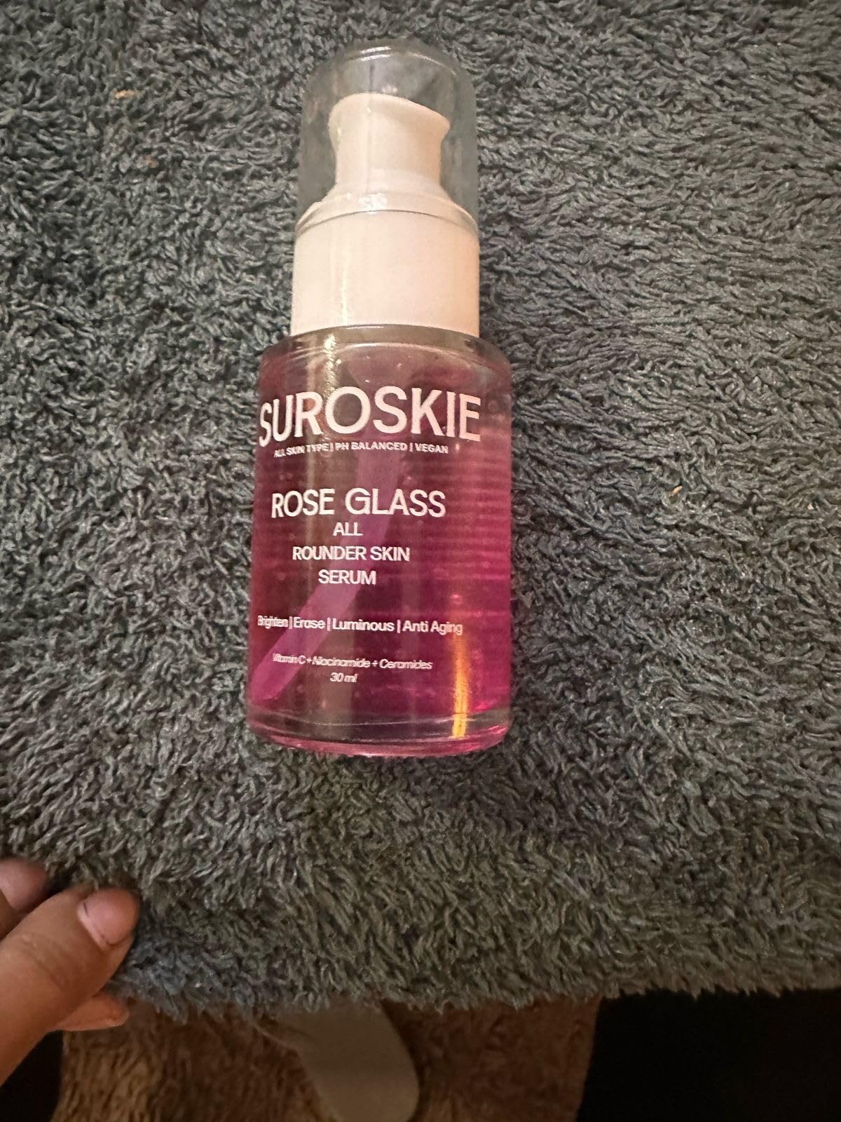 Suroskie Rose Glass All Rounder Face Serum 30Ml | Korean-Inspired Glow ...