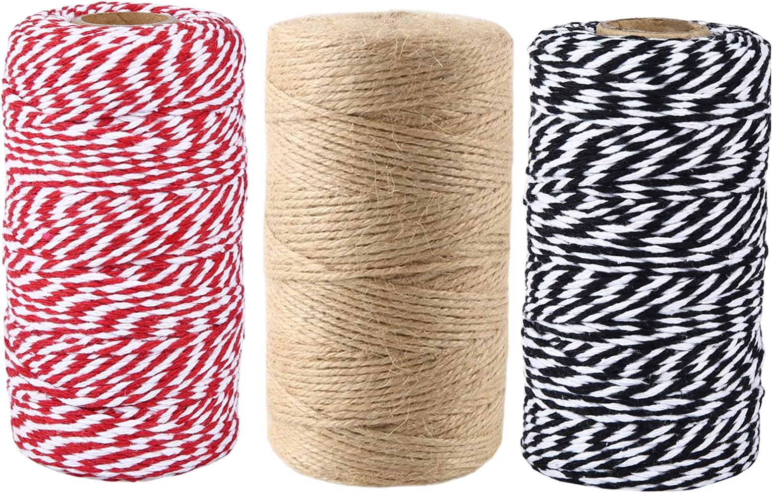 Amazon.com: Twine String,328 Feet Green White Twines Bakers String Rope ...