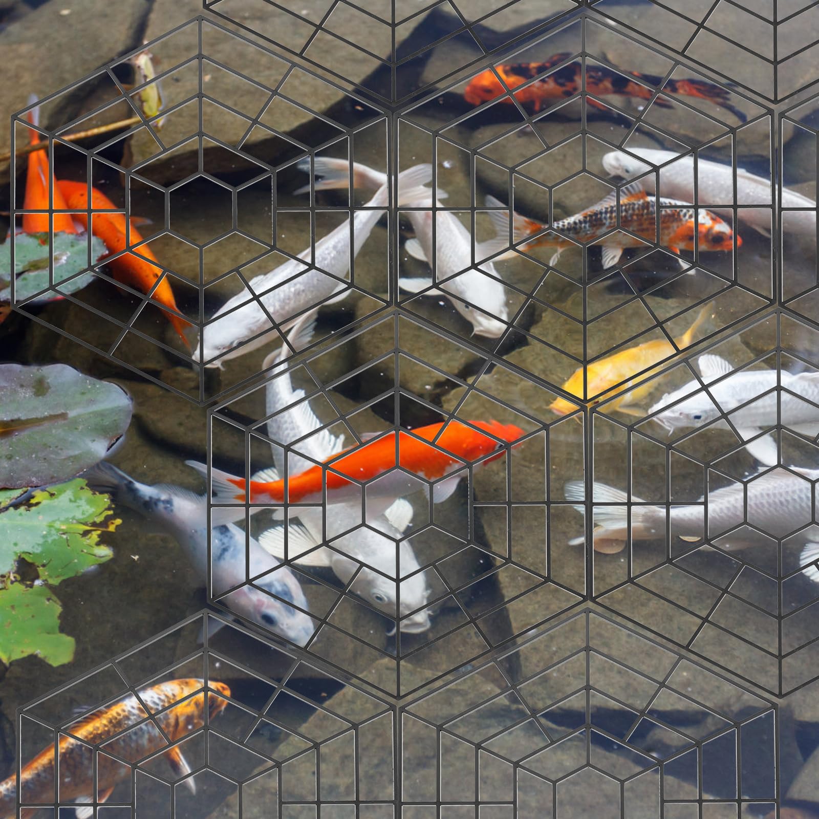 Fritz Pond Guard Hzsb Pond Netting Floating Fish Guard Pond Floating ...