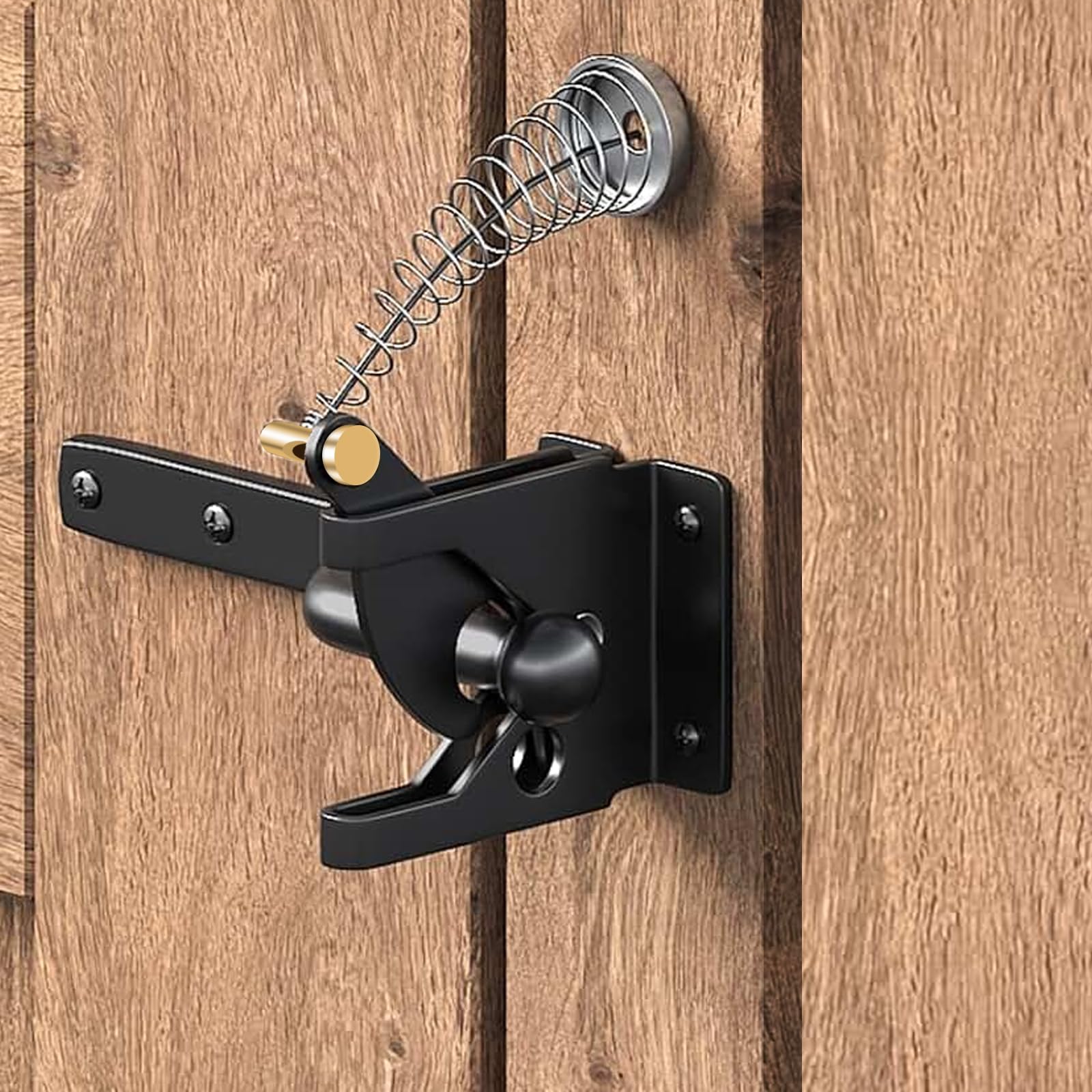 Snapklik.com : Self Locking Gate Latch