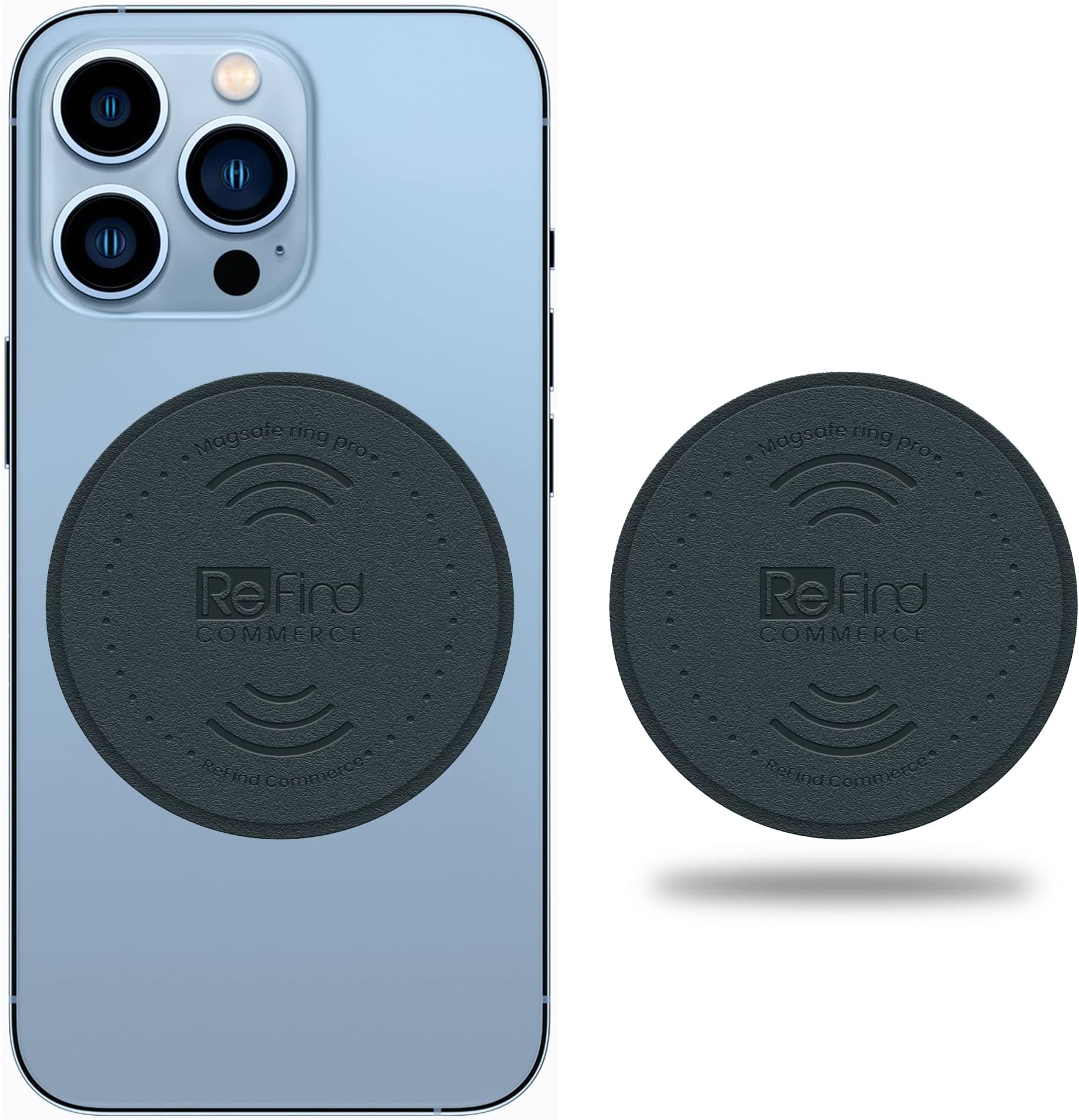 ReFind Mag-Safe Pro Ring. Magnetic Sticker with 36 Magnets & 3M ...