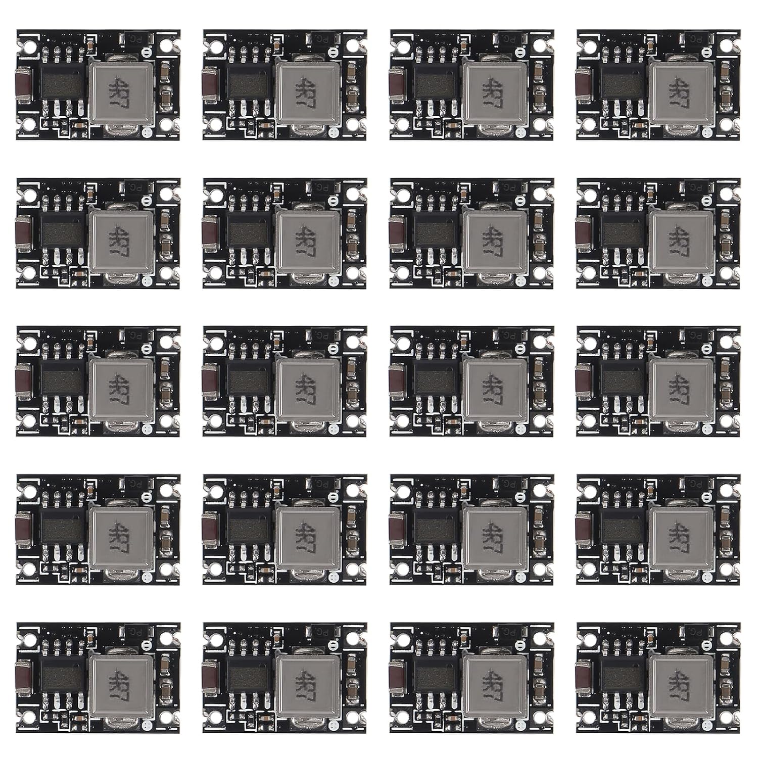 Amazon.com: 20PCS 5V Regulator Mini Reducer DC 5-30V 12V 24V Buck to 5V ...