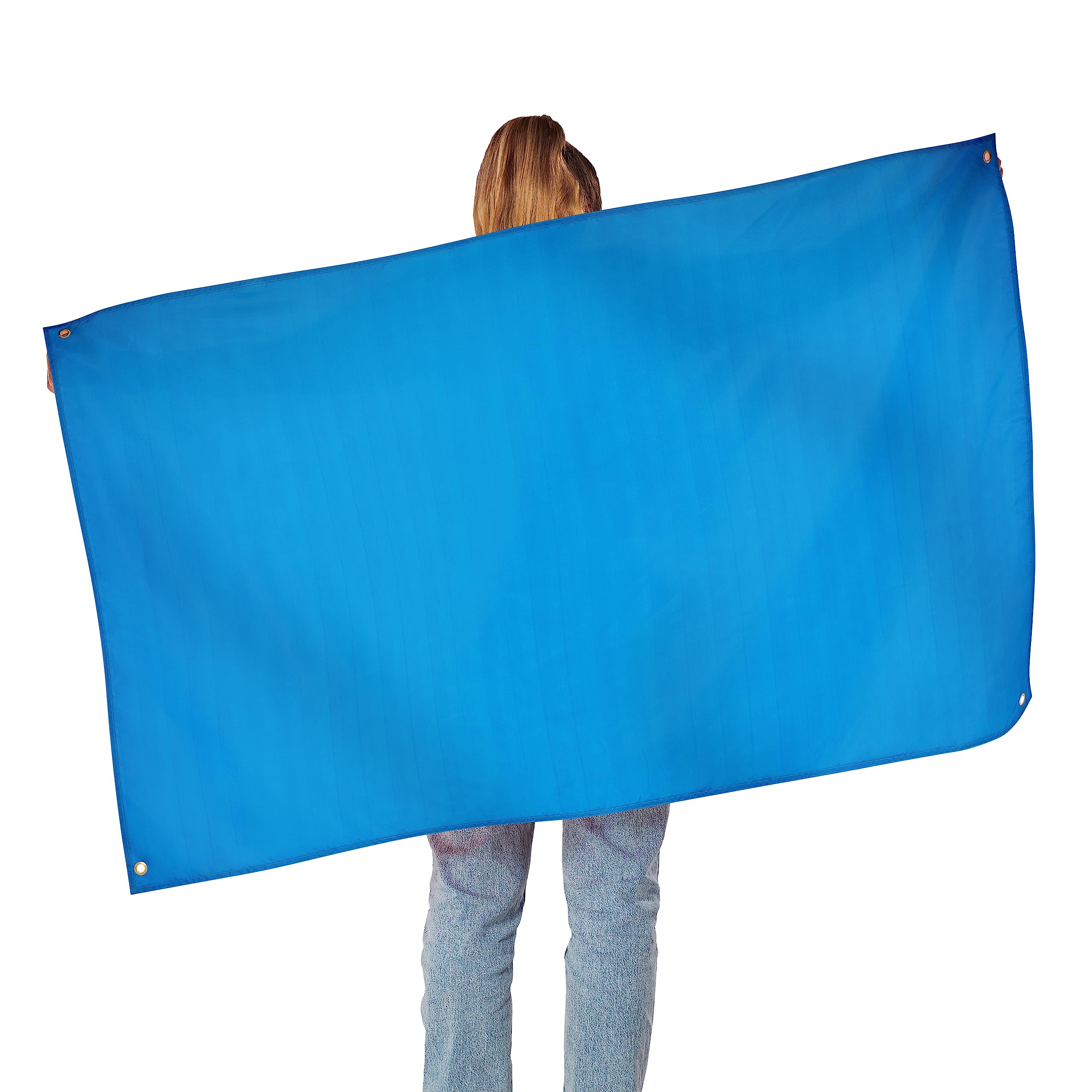 Runesol Blue Flag, 91x152cm, 3ft x 5ft, Flag Blue Background, Blank ...