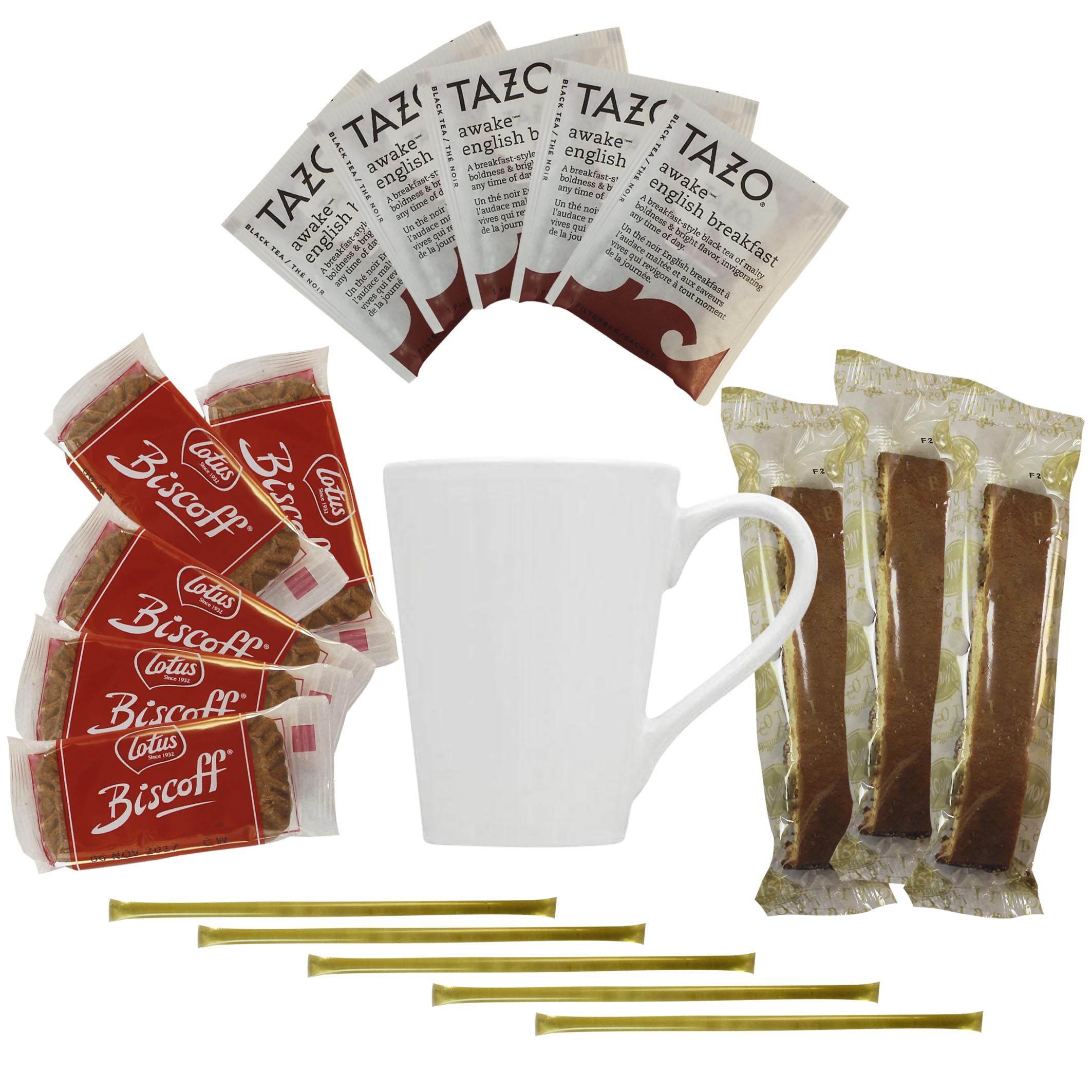 Buy Tazo Tea Gift Set Featuring Large Bistro Style Mug, Nonni's ...