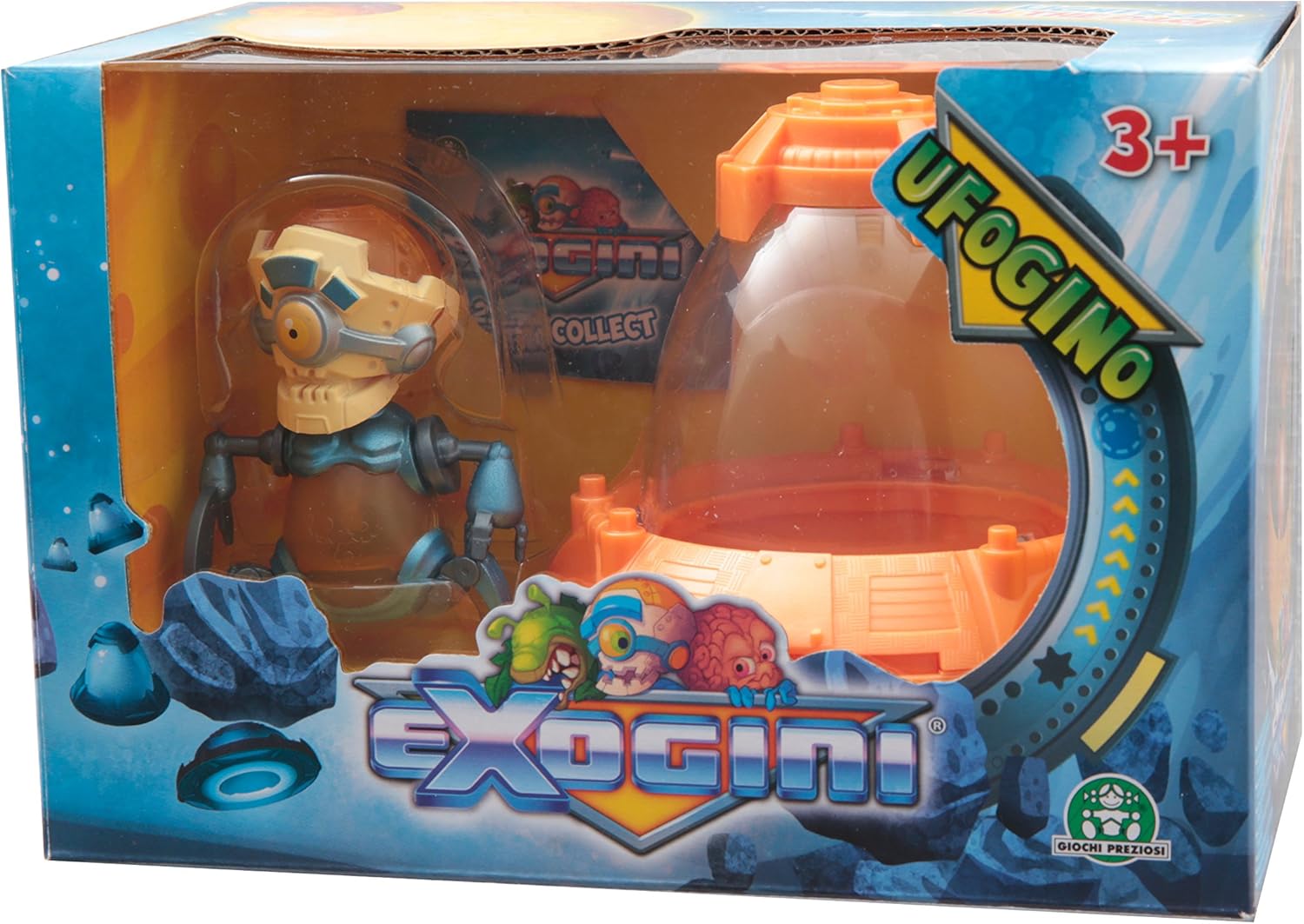 Exogini – Figurine- ufogini Shuttle with robojeeno Z, EXG025 : Amazon ...