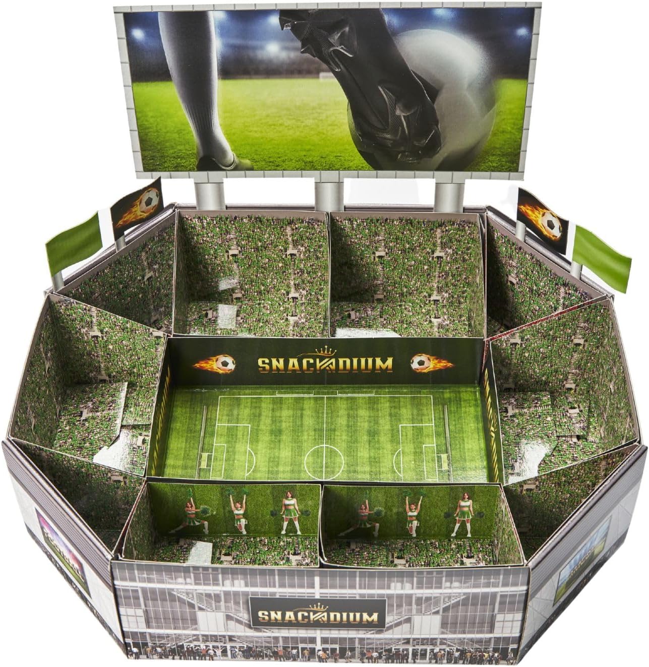 Snackfield SNACKSTADION für Footballabende zu Hause | Snackadium ...