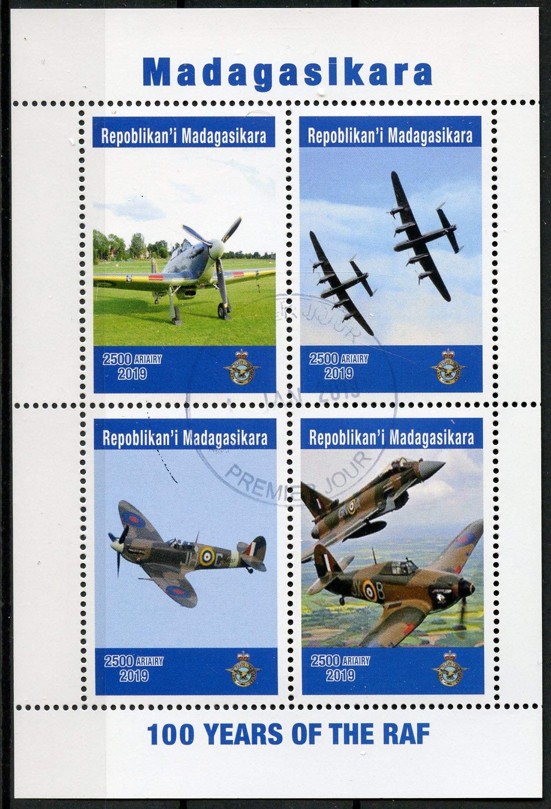 Buy Royal Air Force RAF Aviation Postage Stamps for Collectors - Sheet ...