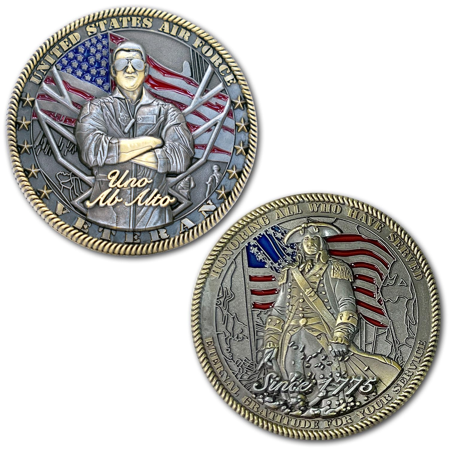 Amazon.com: US Air Force Veterans Day Challenge Coin : Toys & Games
