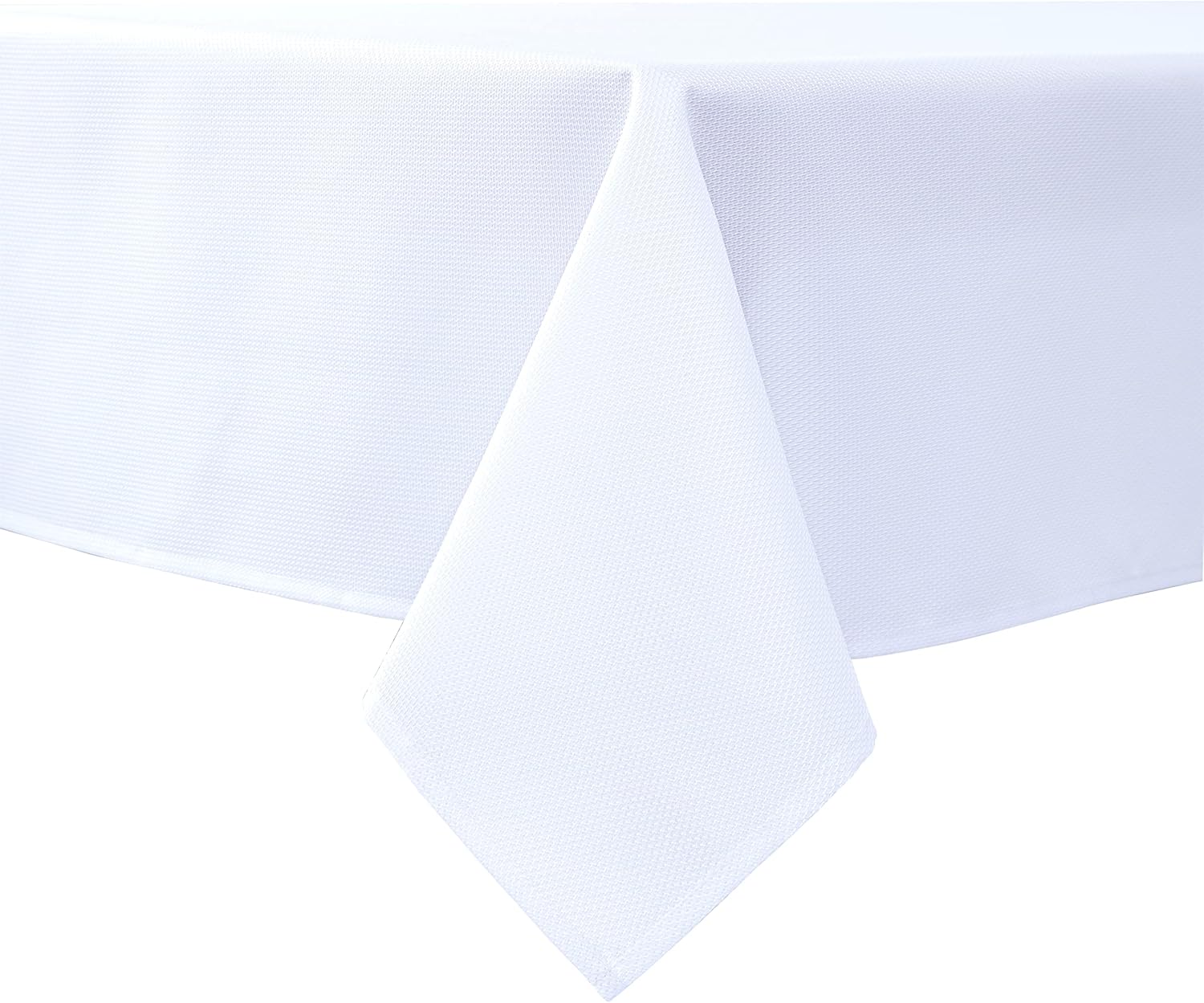 Amazon.com: Biscaynebay Textured Fabric Tablecloths 90 X 156 Inches ...