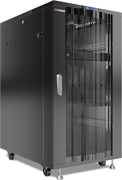 Amazon.com: Server Rack 27U Network Rack Server Cabinet on Wheels ...