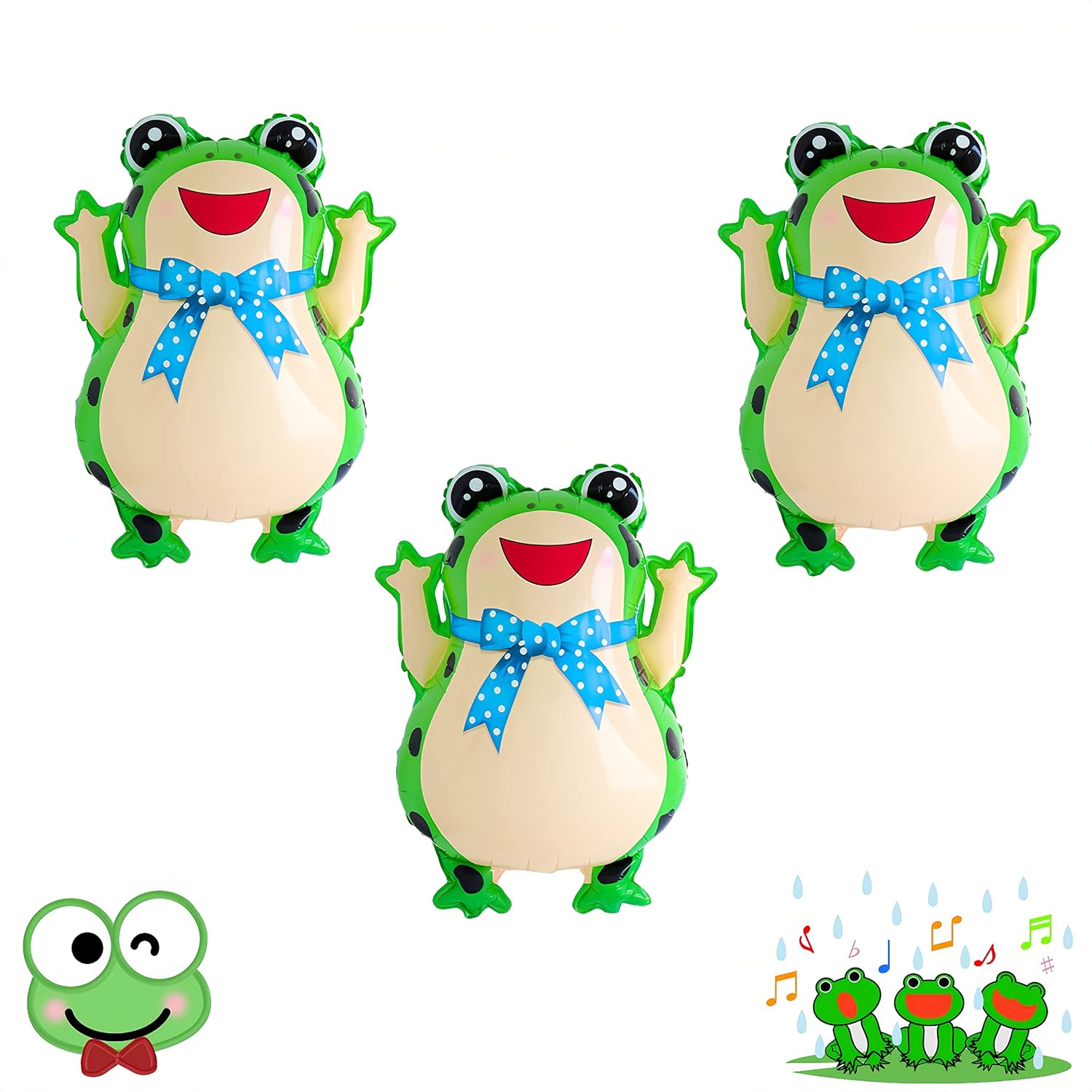 Amazon.com: Animal Balloons (3Pcs frog balloons) : Toys & Games
