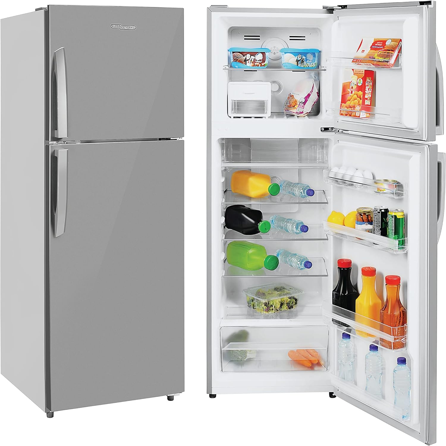 Super General SGR260i Top Mount Refrigerator : Amazon.ae: Appliances