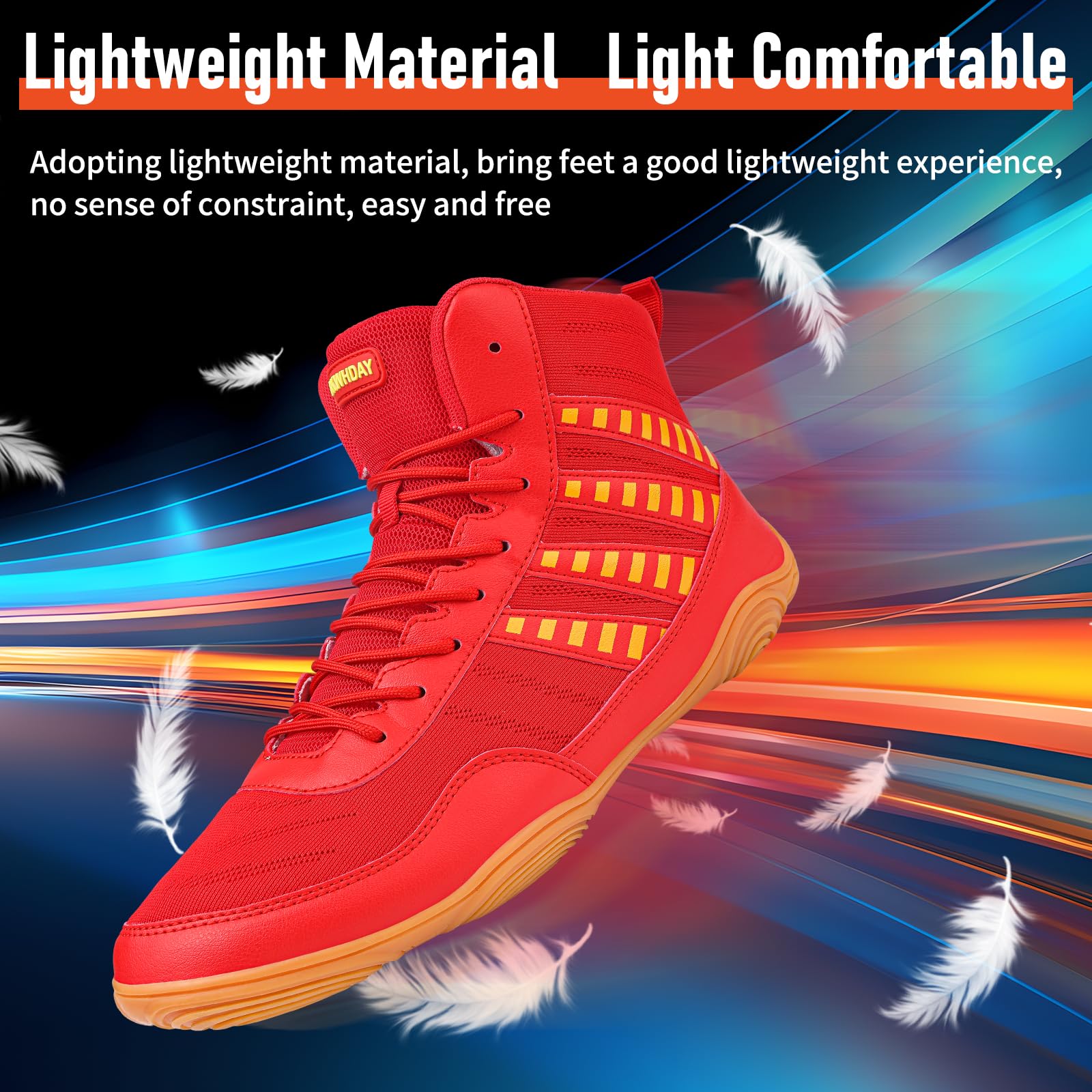Snapklik.com : Wrestling Shoes Boxing Shoes For Men Pro Wrestling Boots ...
