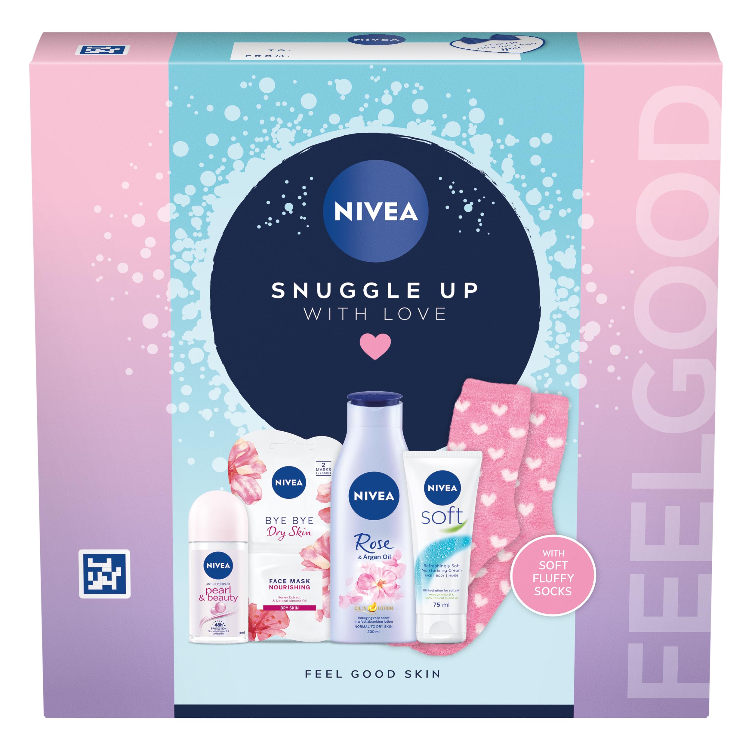 NIVEA Snuggle Up With Love Gift Set (5 Products), Women's Gift Set ...