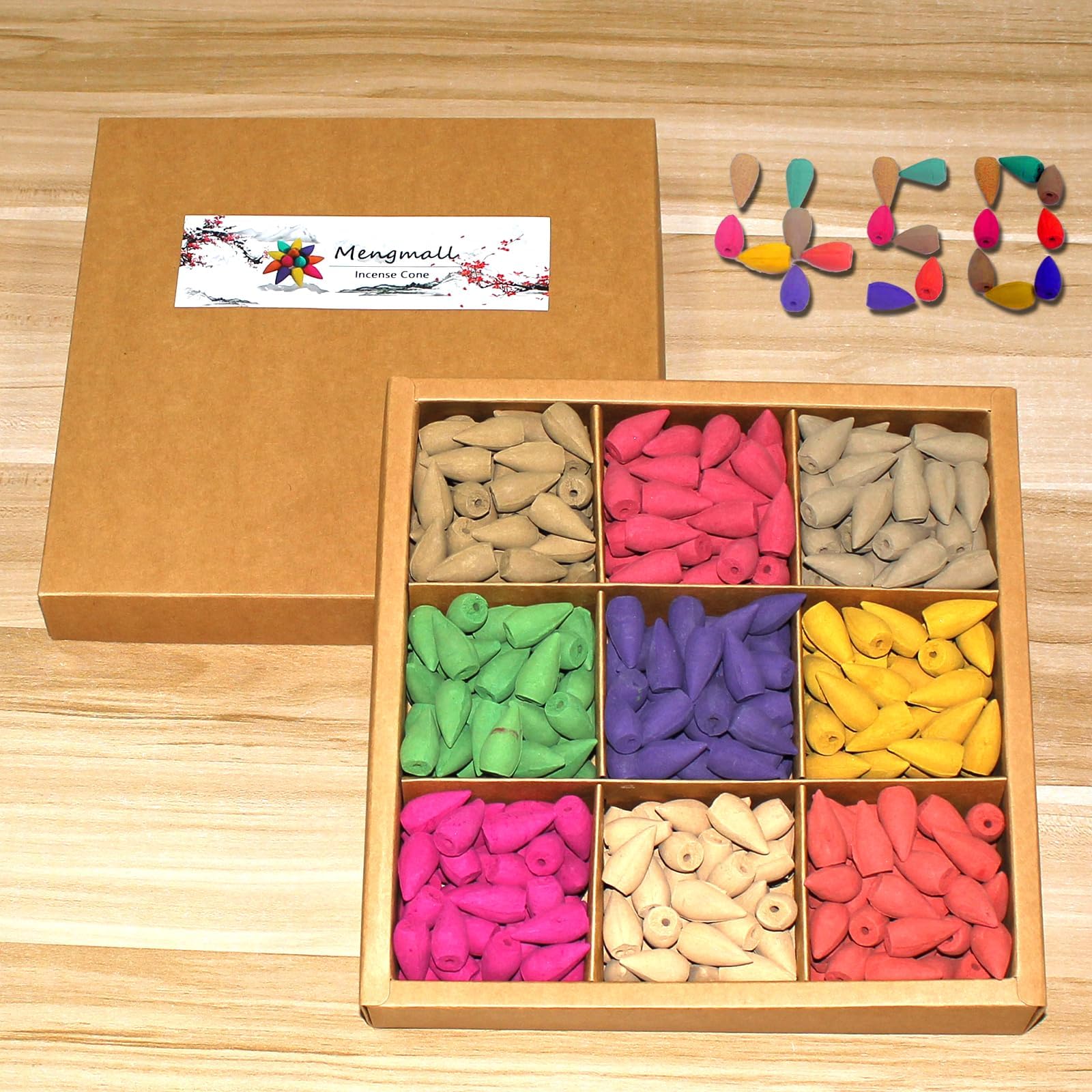 Amazon.com: Sukh Backflow Incense Cones for Waterfall - Waterfall ...