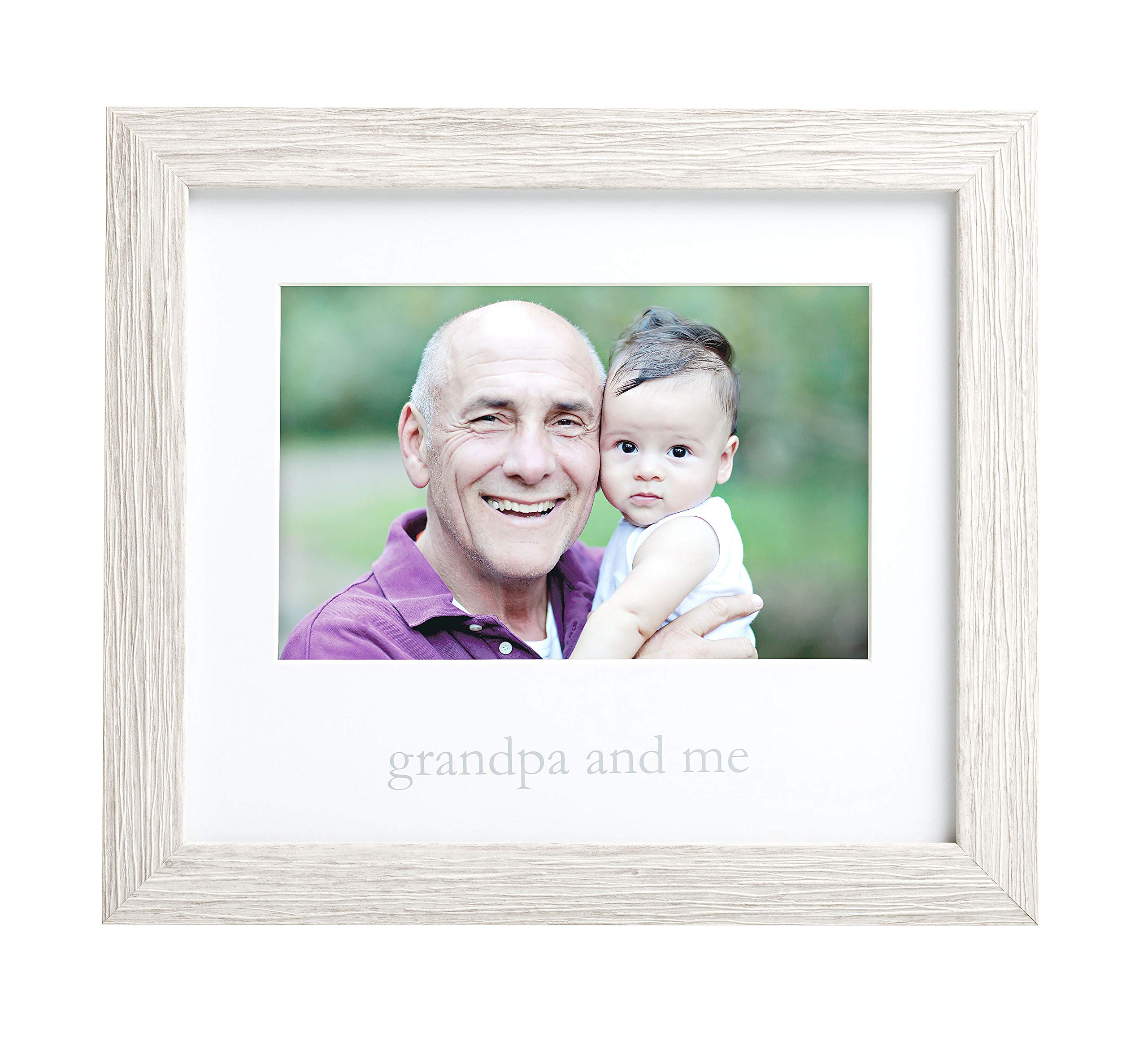 Amazon.com - Kate & Milo Grandpa & Me Rustic Keepsake Picture Frame ...