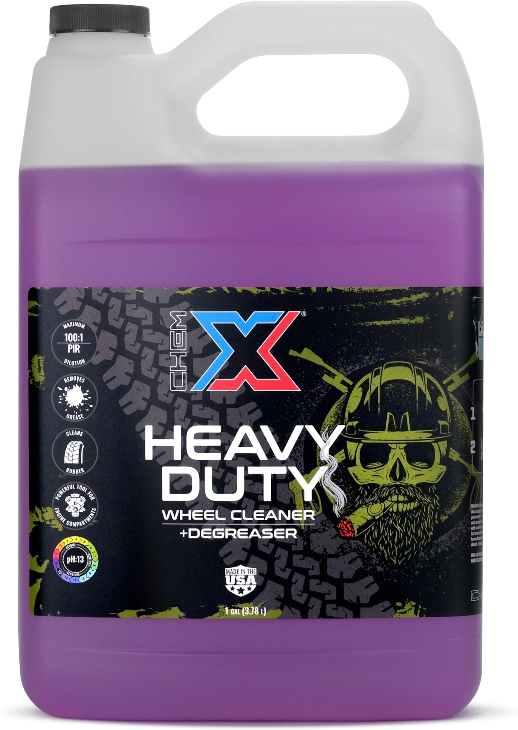 Amazon.com: Chem-X Heavy Duty: Wheel Cleaner + Degreaser (1 Gallon ...