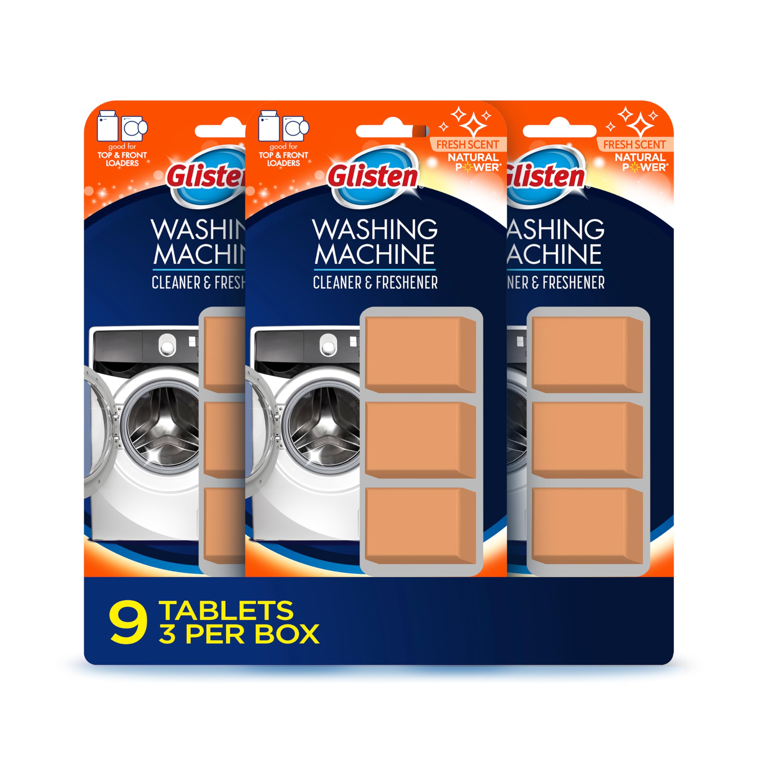 Snapklik.com : Glisten Washing Machine Cleaner And Freshener Deodorizer ...