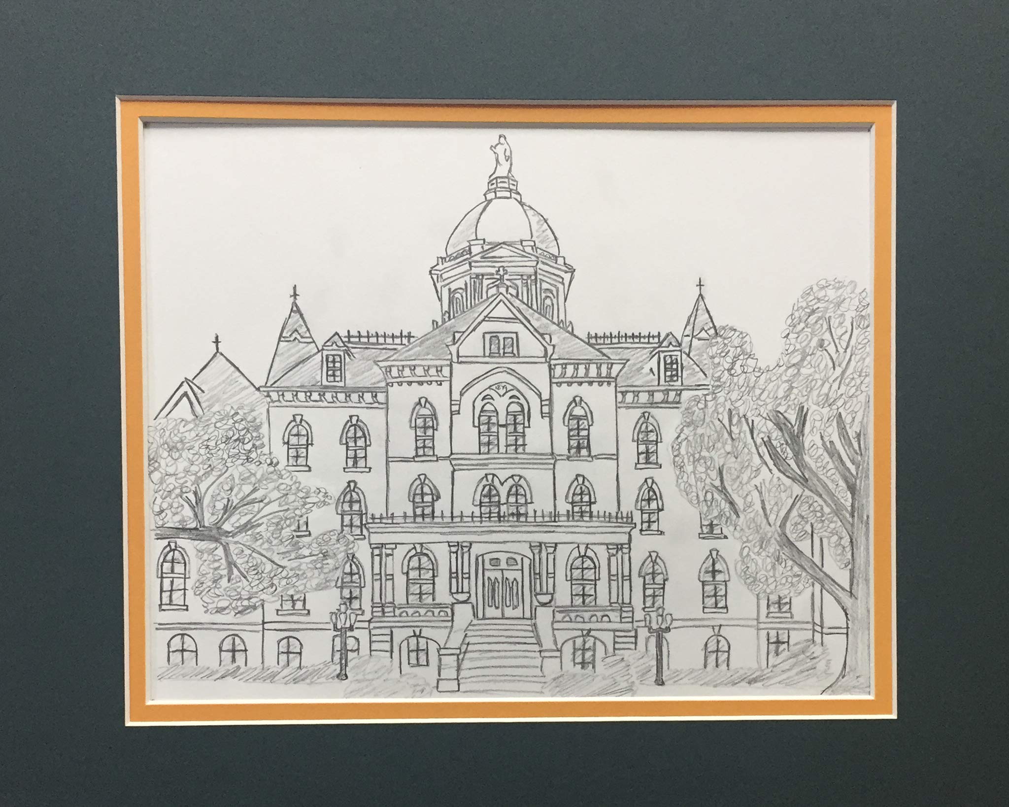 University Building Drawing