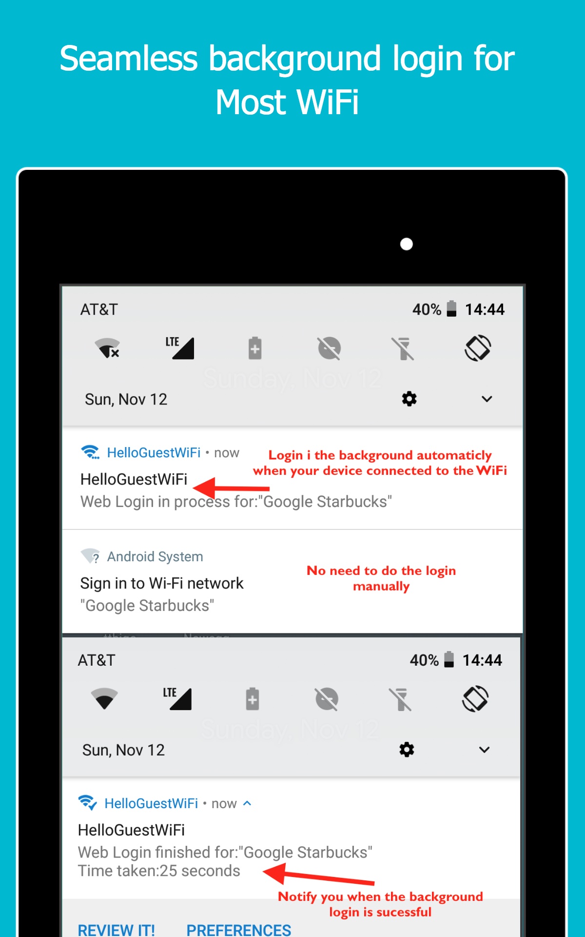 WiFi Web Login (HelloGuestWiFi) - App on Amazon Appstore