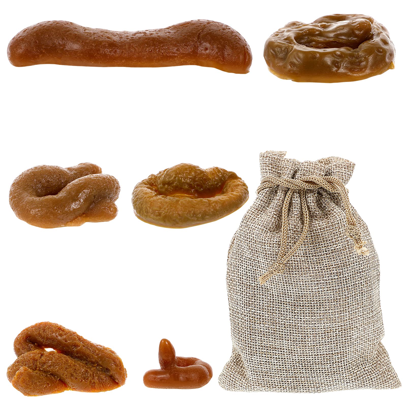 Buy jojofuny 6 Pieces Fake Poop Prank Toy Prank Poop Poop Look Real ...