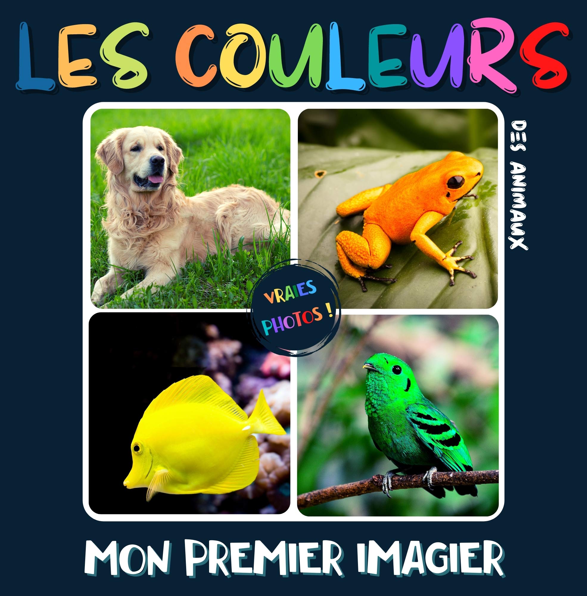 Buy Mon Premier Imagier Les Couleurs: Imagier photo des animaux ...