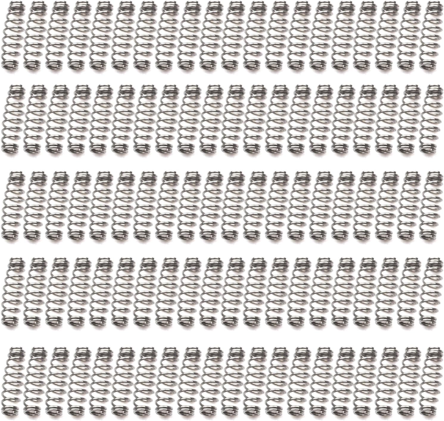 Amazon.com : VONNST 100Pcs Fishhooks Spring Fishing Twist-Locked Hook ...