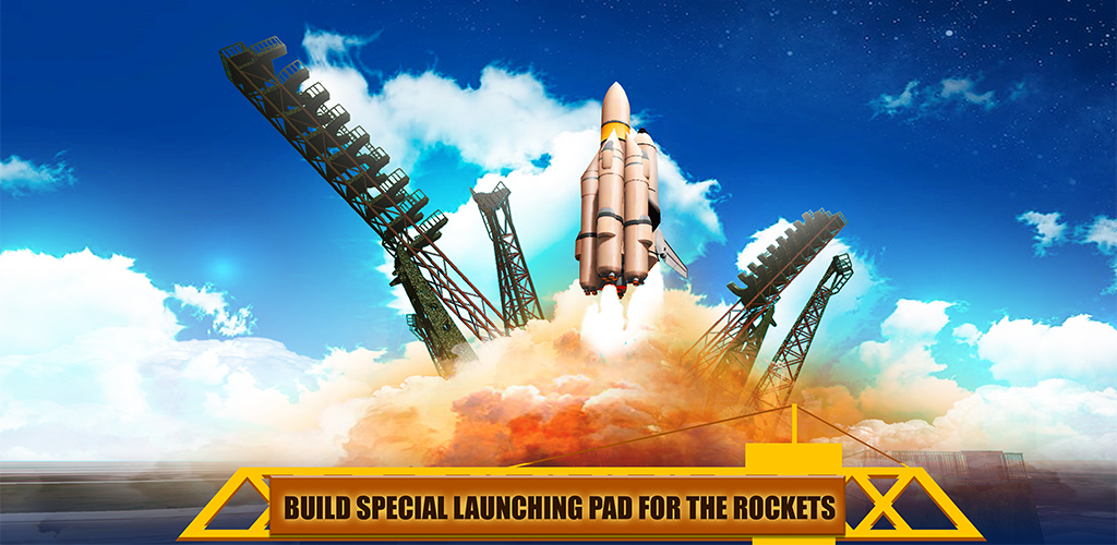 Space Station Building Simulator: Launching Pad Construction Game ...