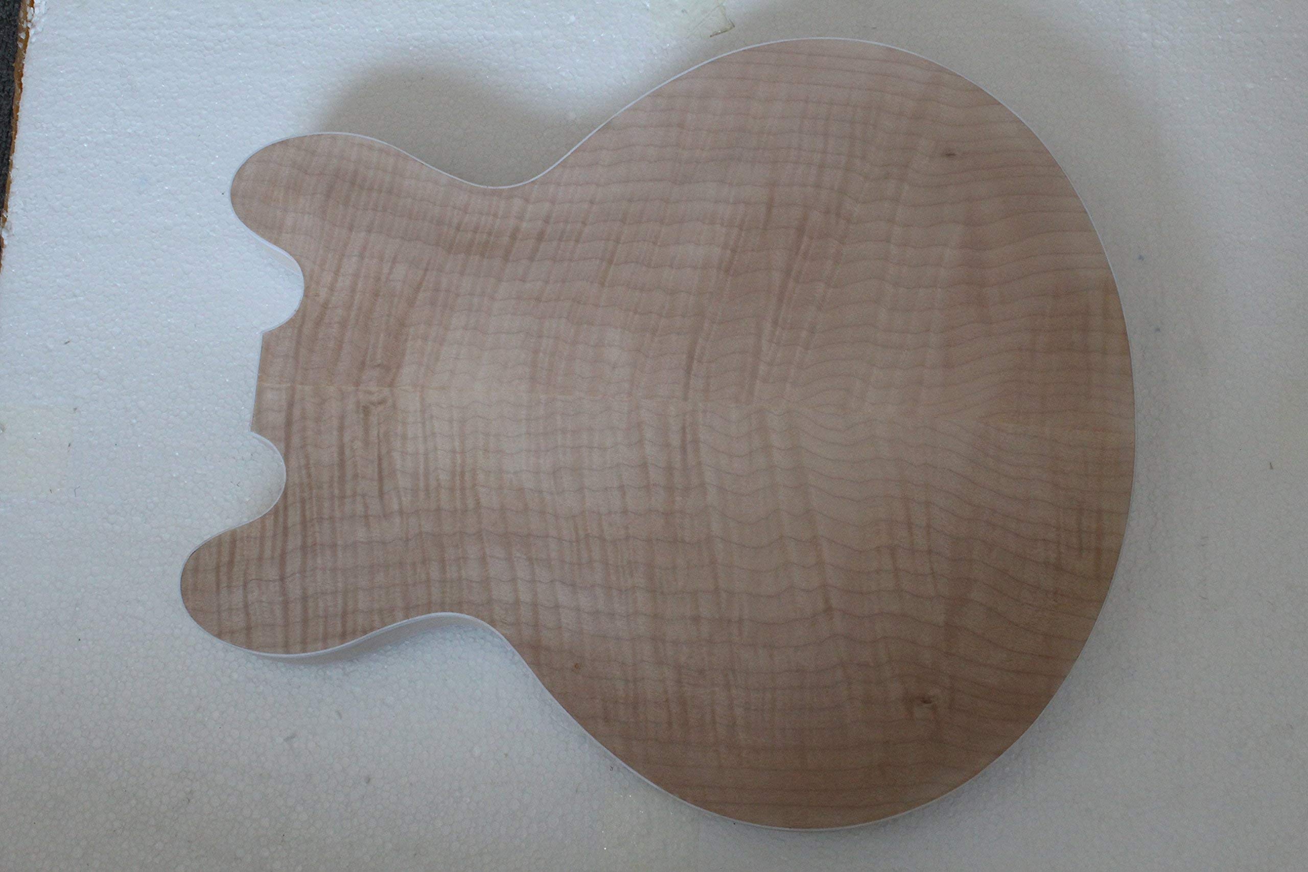 Snapklik.com : 335 Style Project Semi-Hollow Guitar Kits Jazz Body DIY ...