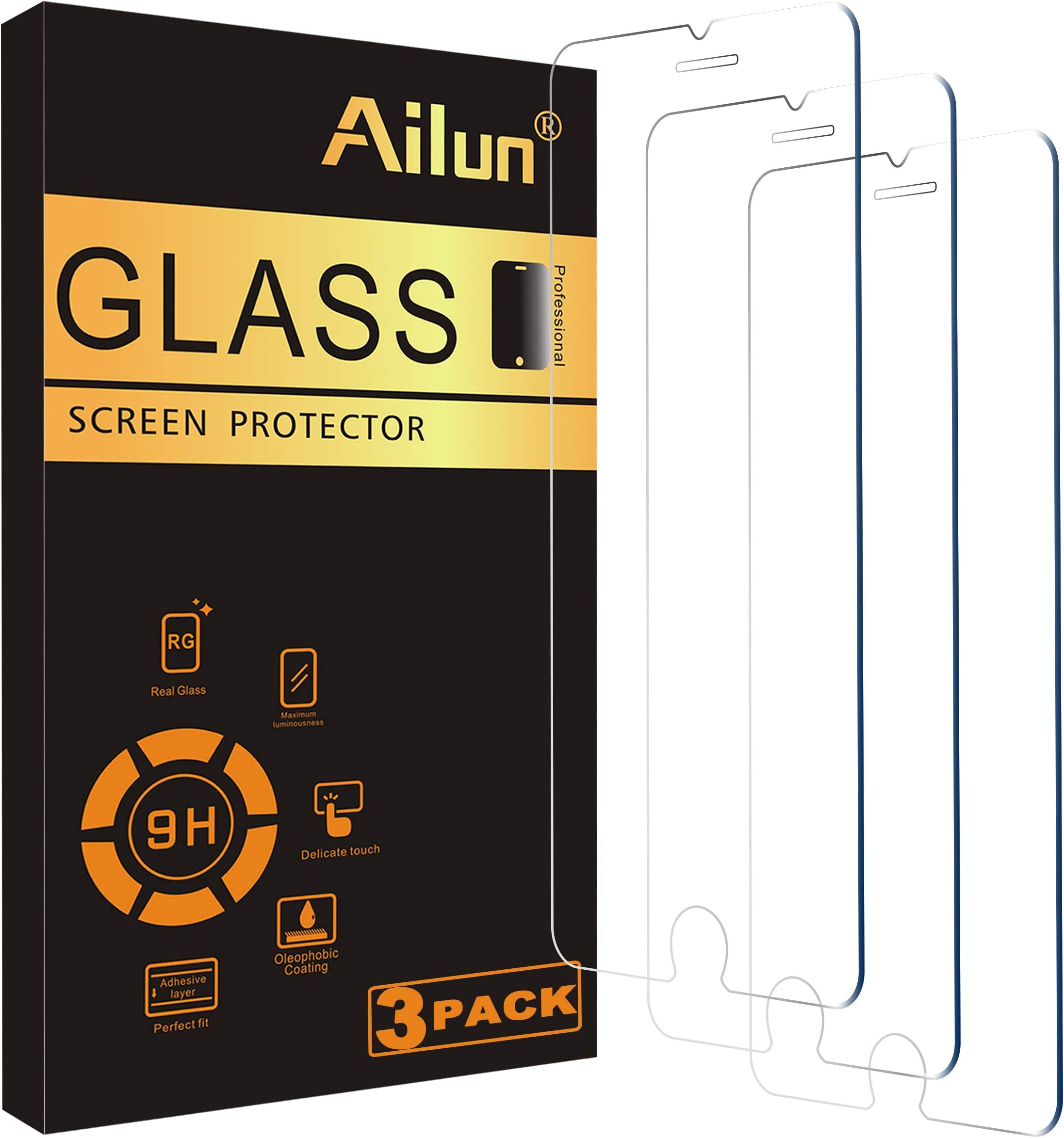 Amazon.com: JETech Screen Protector for iPhone 7/8, 4.7-Inch, Tempered ...