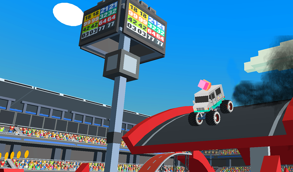 Block Monster Truck Mania - Race and Stunt! - App on Amazon Appstore