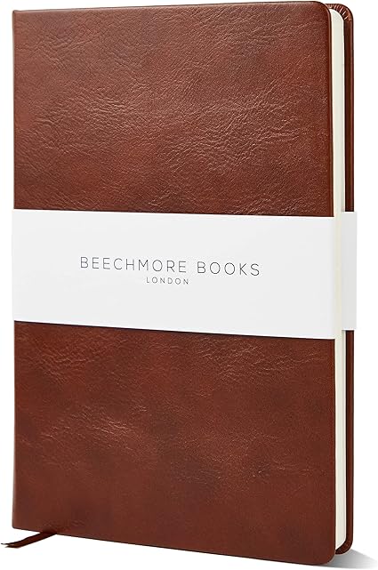 Amazon.com : Bullet Notebook - British A5 Dotted Journal by Beechmore ...