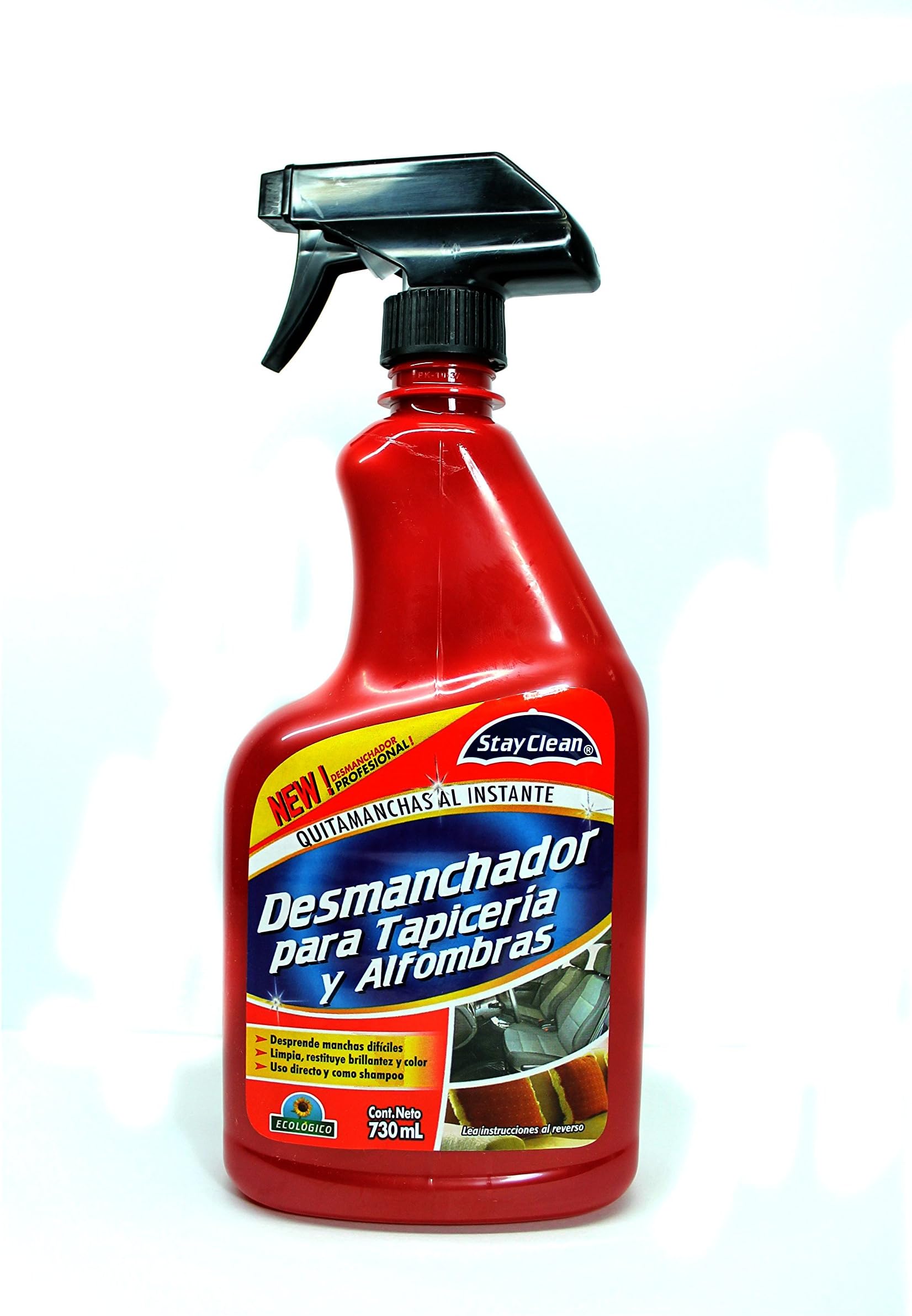 Carbona Carpet Wizard, Espuma Limpiadora Sin Jabon Quita Manchas para ...