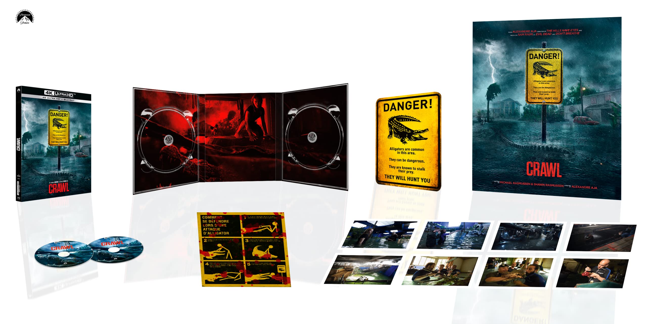 Crawl [Édition Collector-4K Ultra HD + Blu-Ray]: DVD et Blu-ray : Amazon.fr
