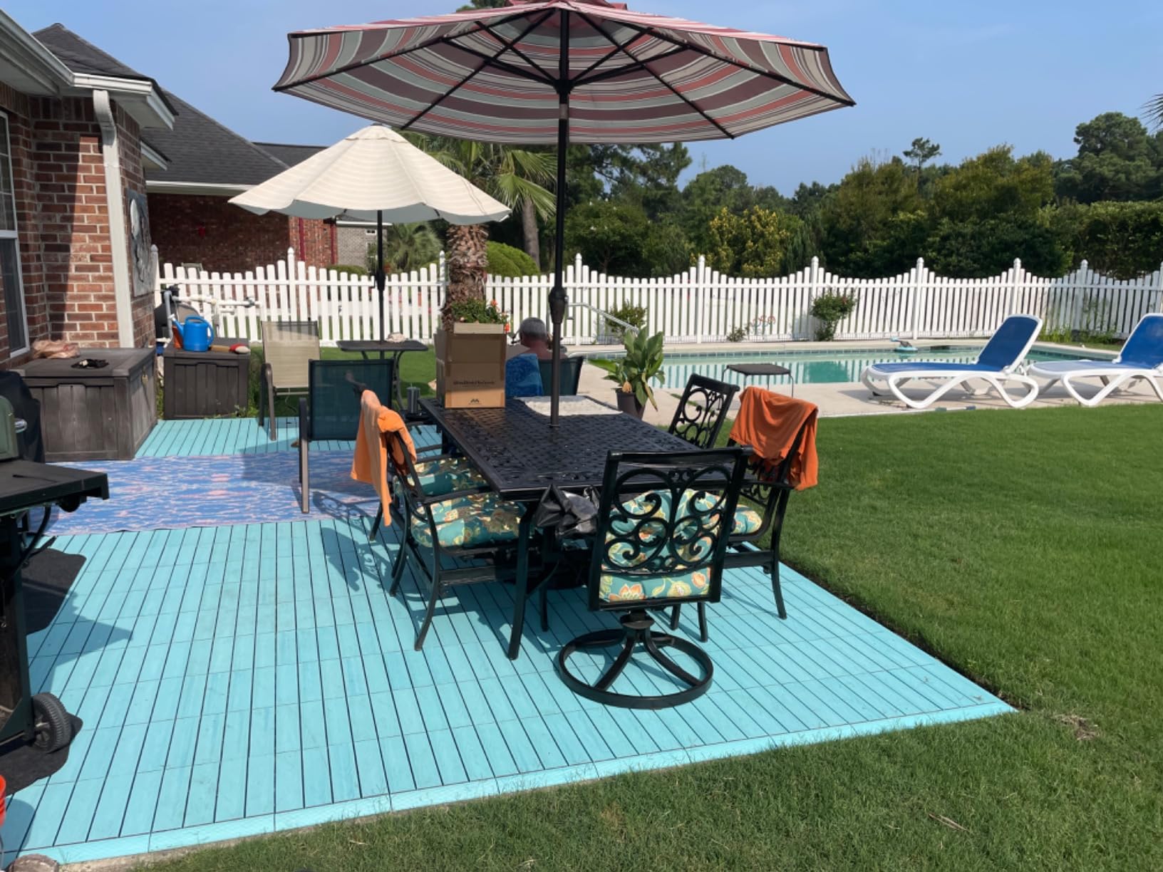 $6/mo - Finance NewTechWood 1/6 ft. x 1 ft. Quick Deck Composite Deck ...