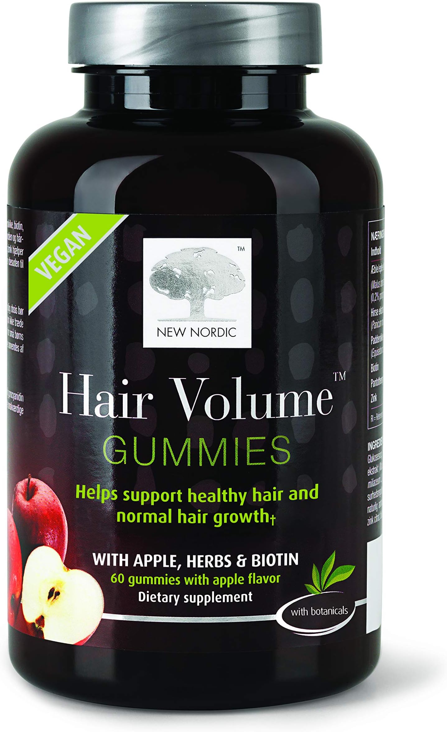 Amazon.com: NEW NORDIC Hair Volume Gummies | 2500 mcg Biotin Daily ...