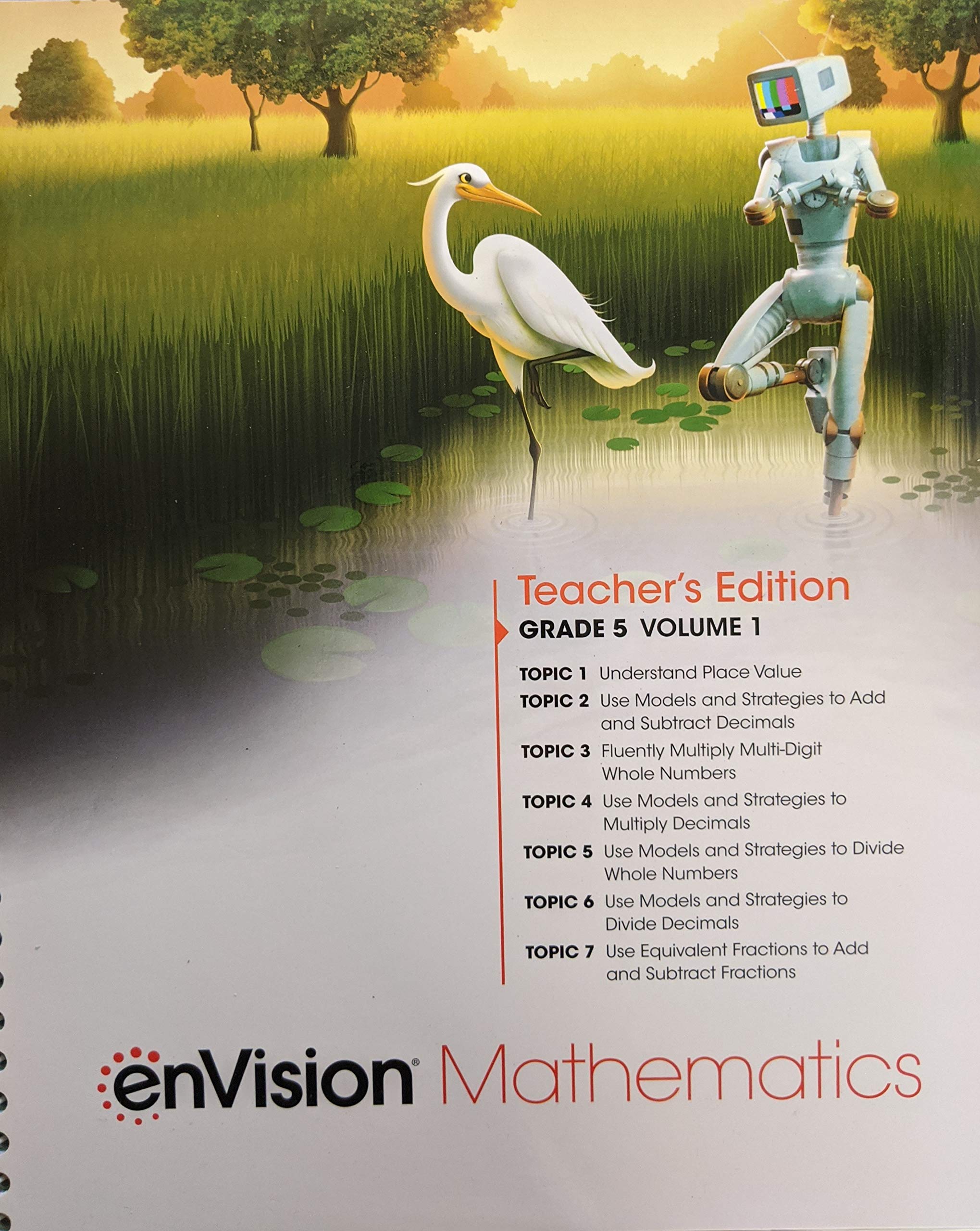 enVision Mathematics 2020 National Teacher Edition Grade 5 Volume 1, c ...