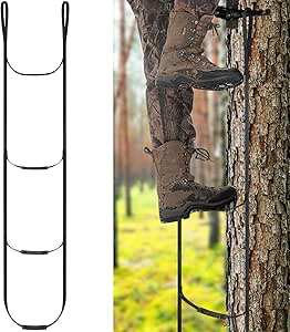 Amazon.com : Gsbomzap 3 Step Hunting Climbing Aider, Lightweight ...