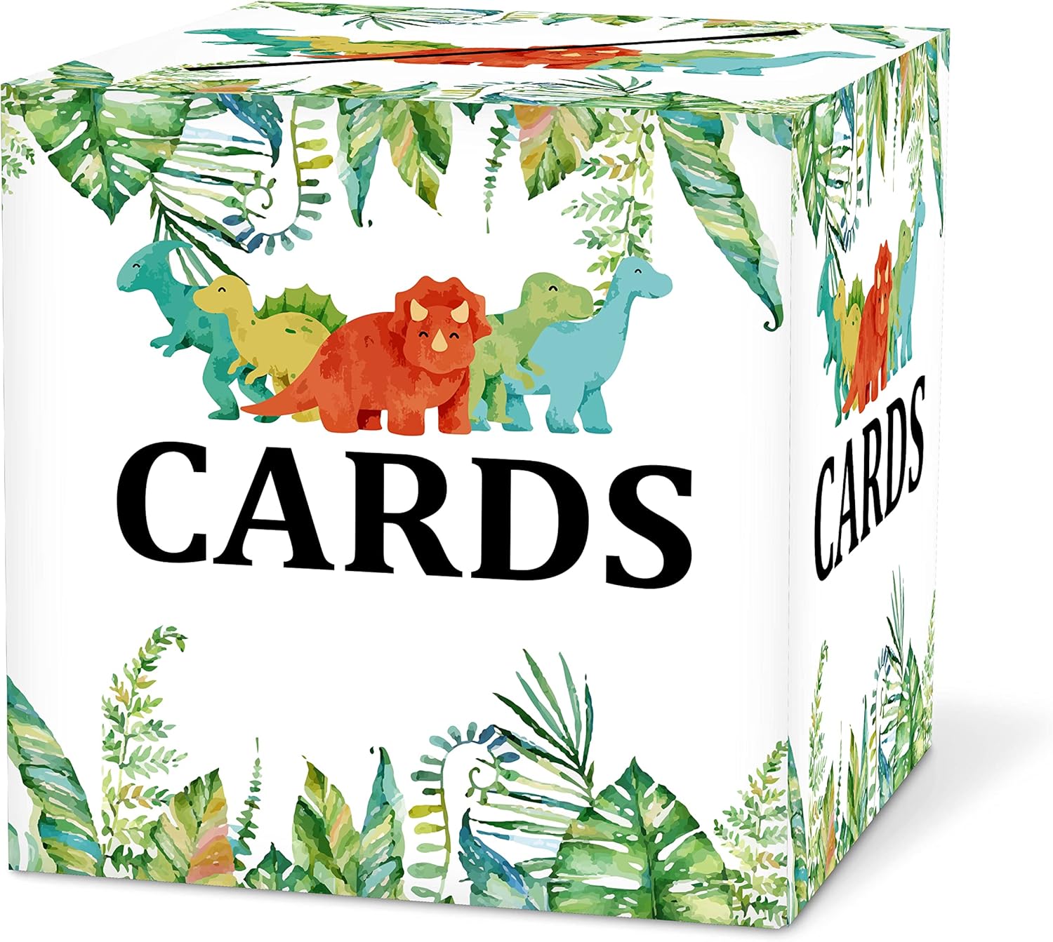 Amazon.com: Dinosaur Card Box for Wedding, Birthday, Baby or Bridal ...